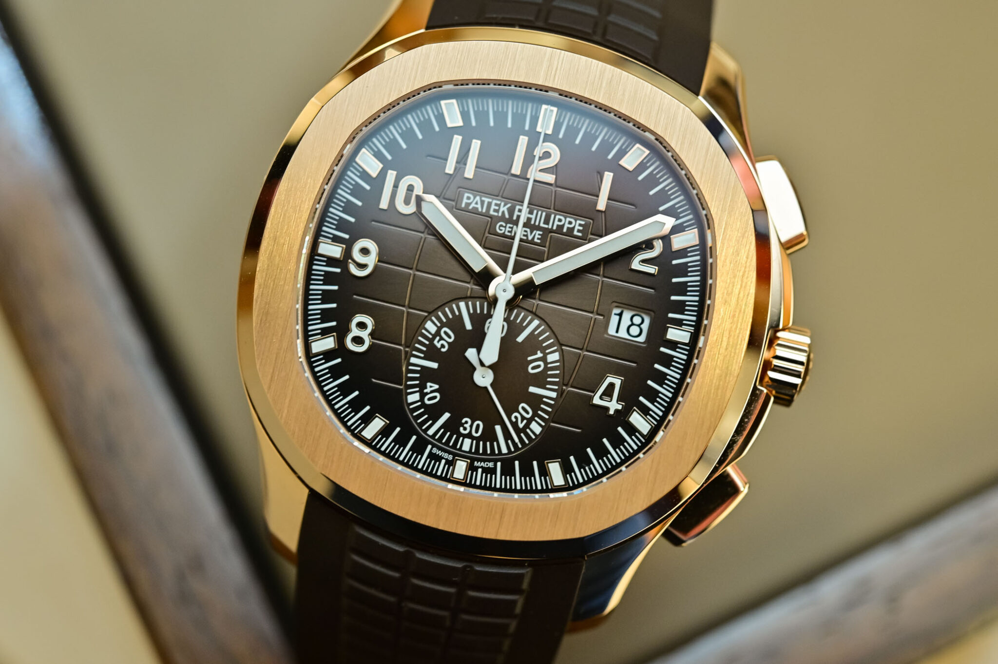 Hands-On With The New Patek Philippe Aquanaut Chronograph 5968R