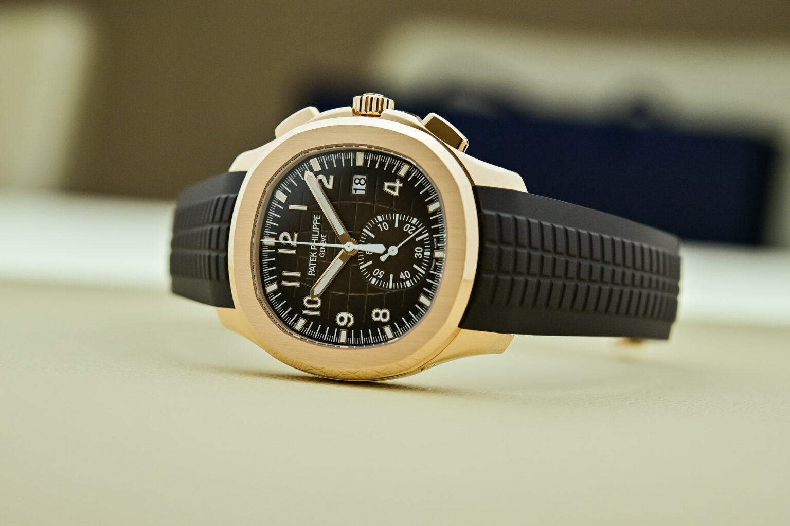 Hands-On With The New Patek Philippe Aquanaut Chronograph 5968R
