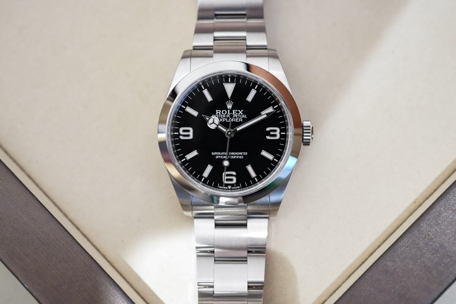 Hands-On With The New Rolex Explorer 40 Reference 224270