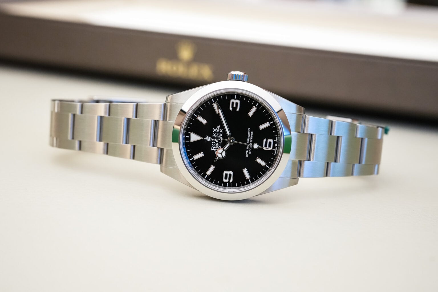 Hands-On With The New Rolex Explorer 40 Reference 224270