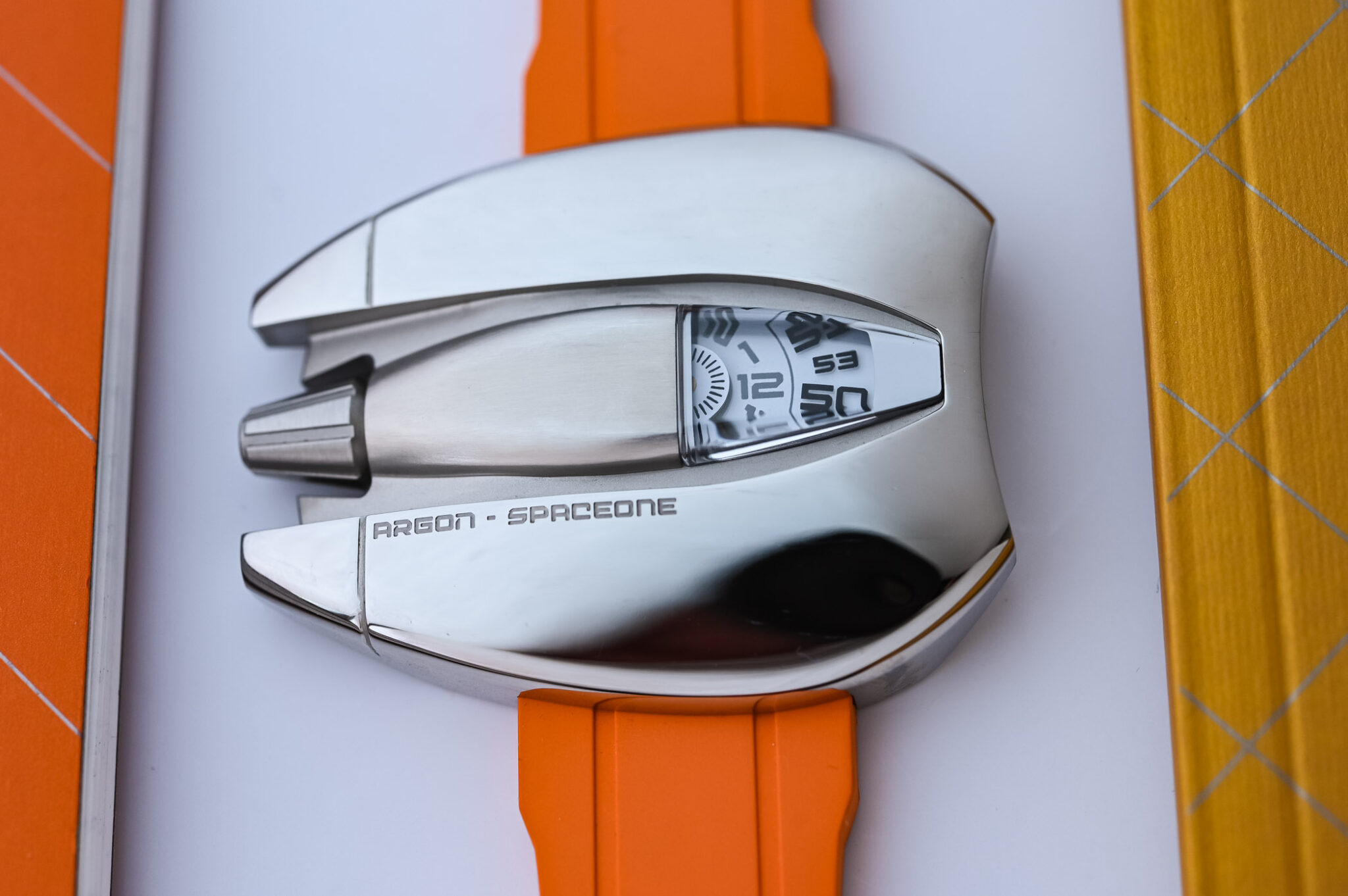 Introducing: Argon SpaceOne, A Sci-Fi-Inspired Jumping Hour Launching ...