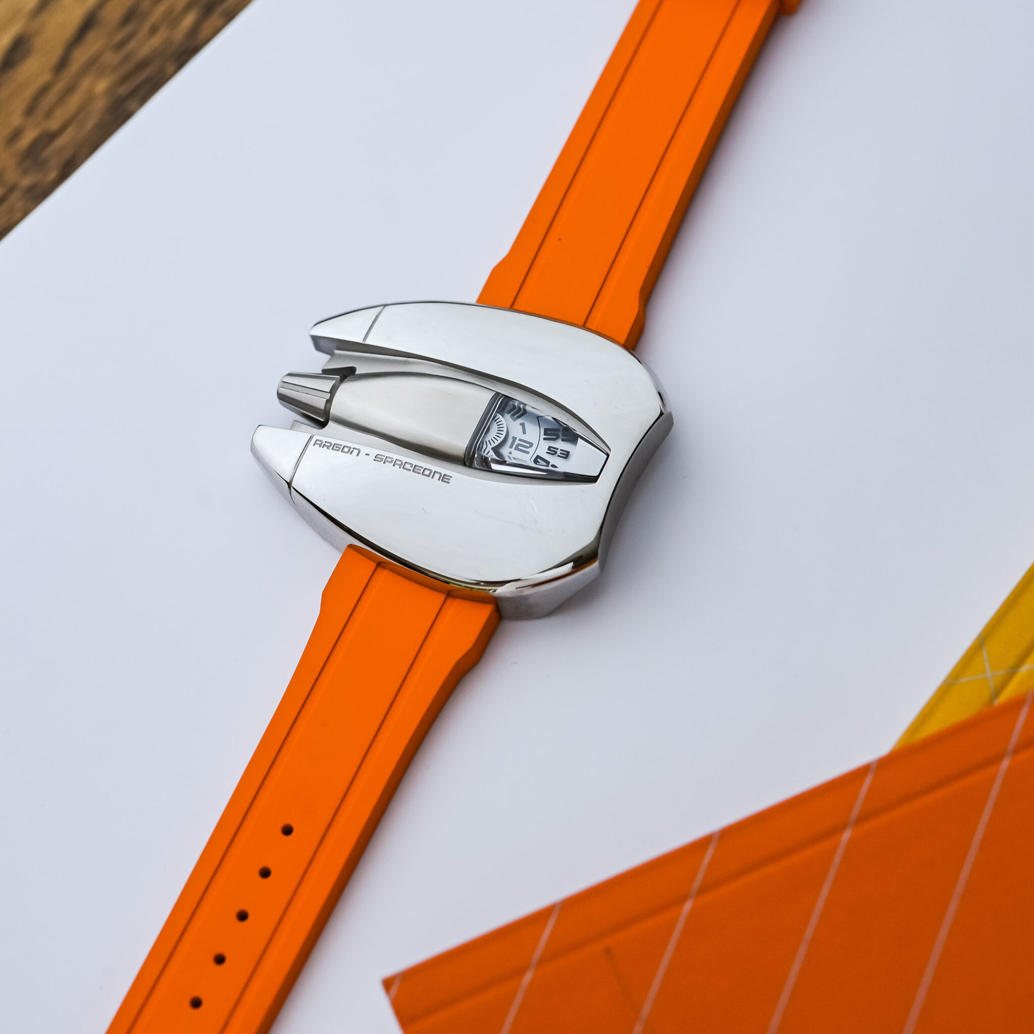 Introducing: Argon SpaceOne, A Sci-Fi-Inspired Jumping Hour Launching ...