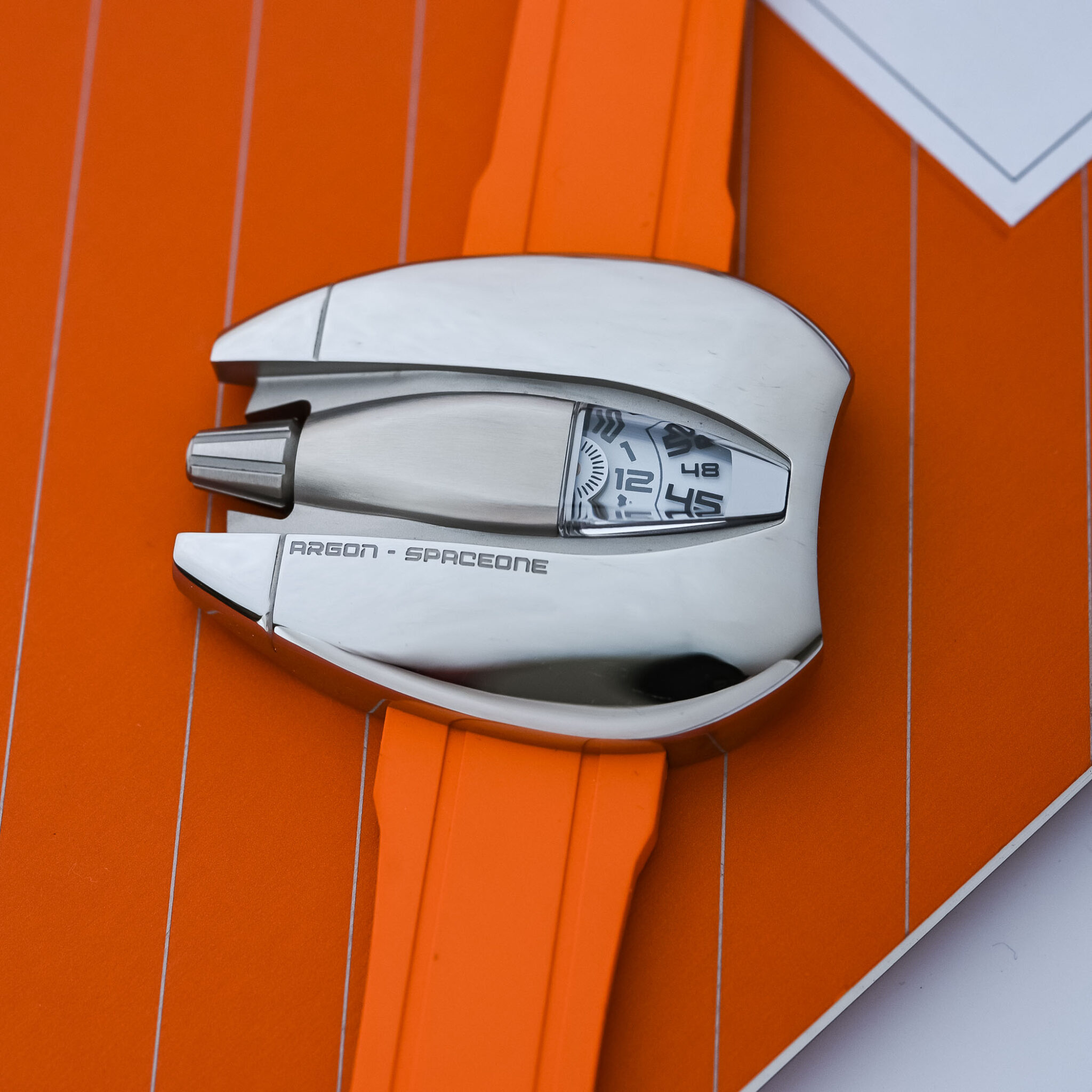 Introducing: Argon SpaceOne, A Sci-Fi-Inspired Jumping Hour Launching ...