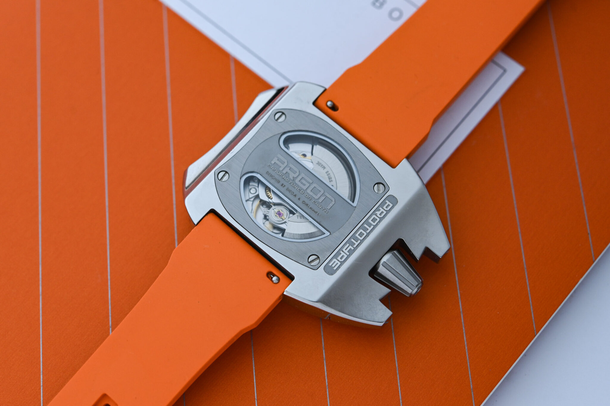 Introducing: Argon SpaceOne, A Sci-Fi-Inspired Jumping Hour Launching ...