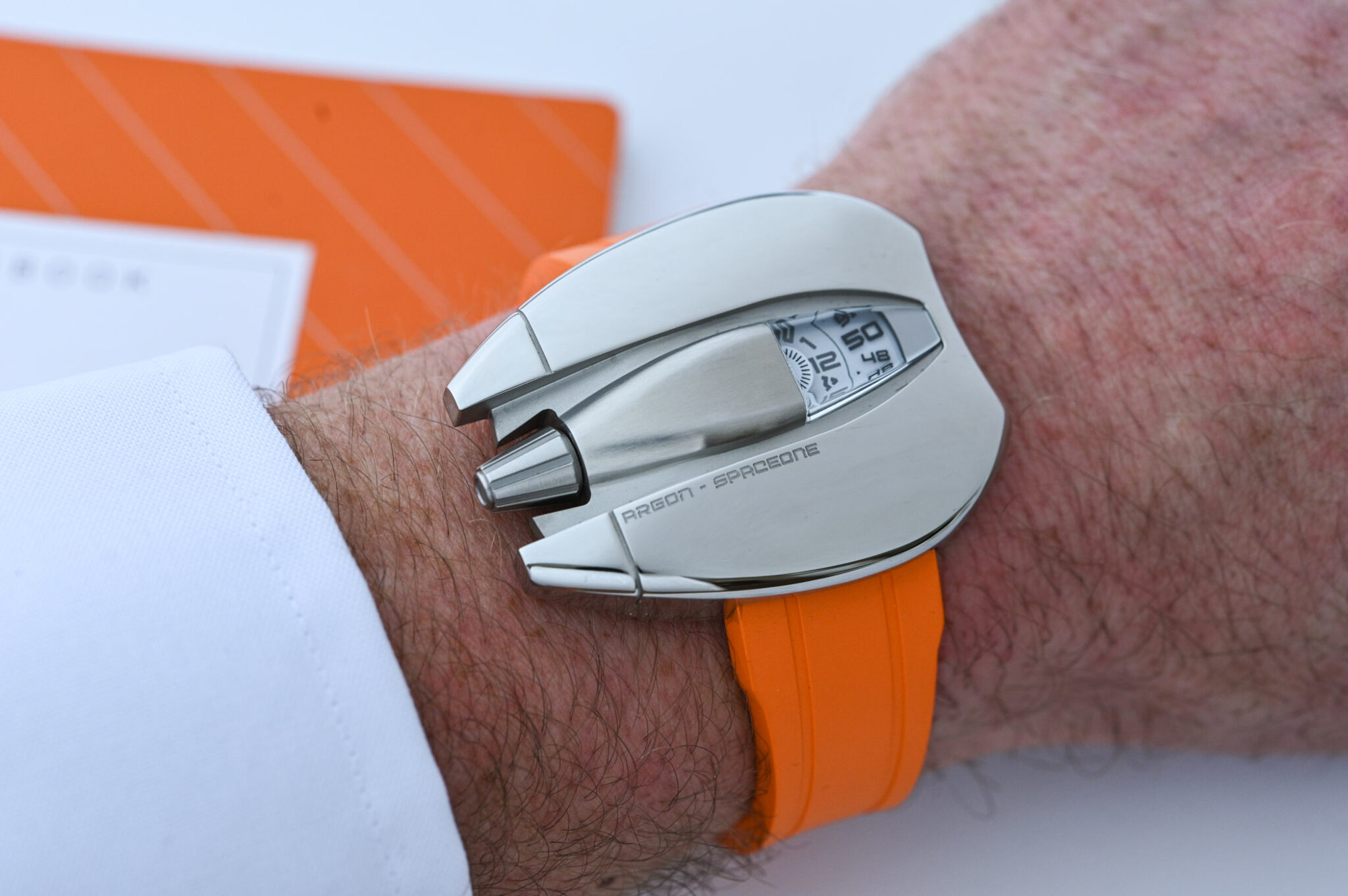 Introducing: Argon SpaceOne, A Sci-Fi-Inspired Jumping Hour Launching ...