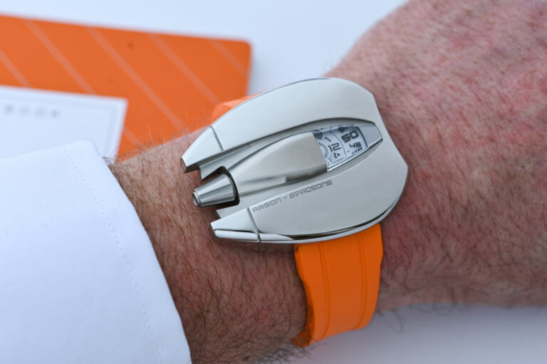 Introducing: Argon SpaceOne, A Sci-Fi-Inspired Jumping Hour Launching ...