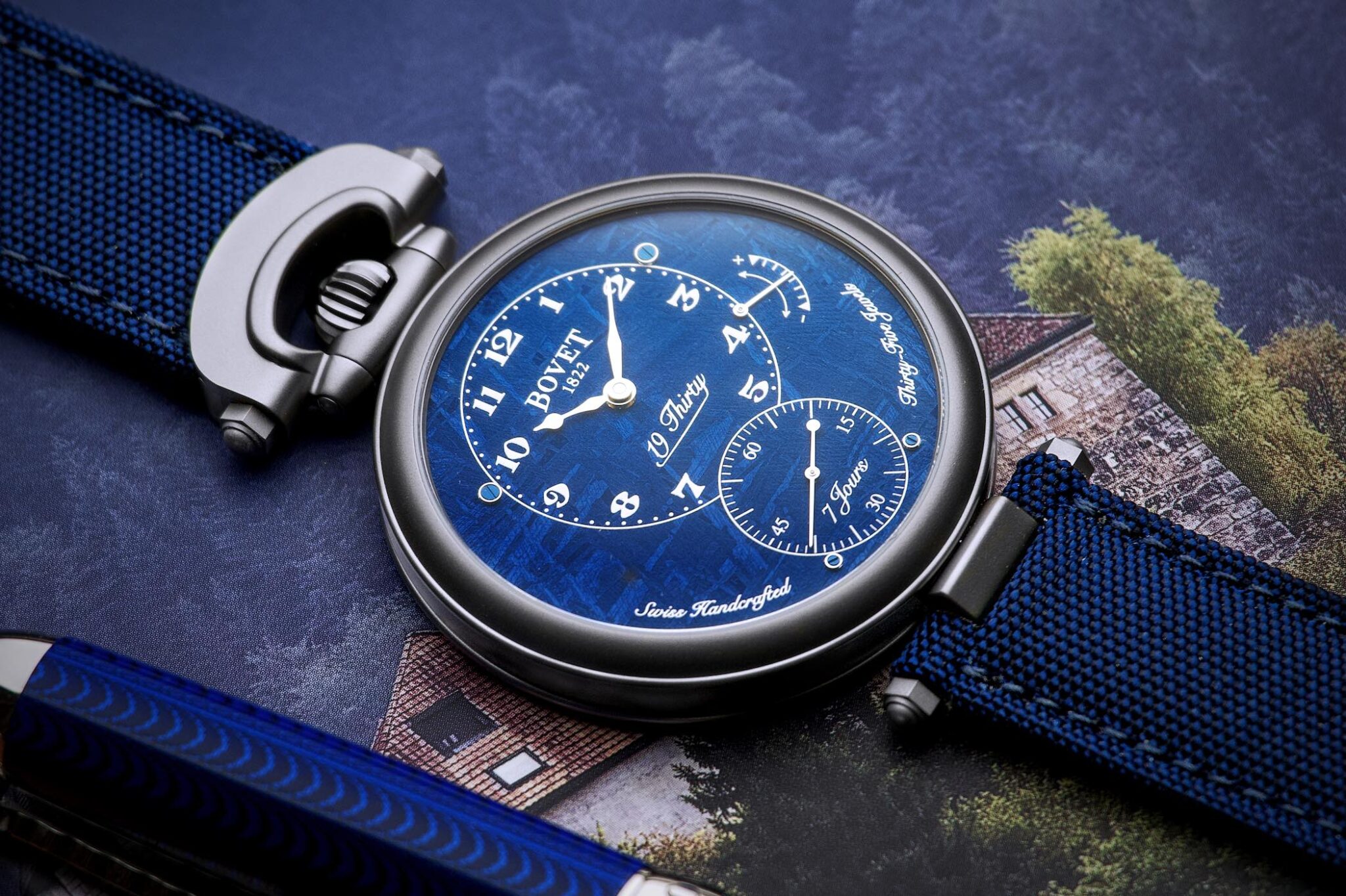 Introducing The Bovet 19Thirty Blue Meteorite & Titanium (Live Pics ...