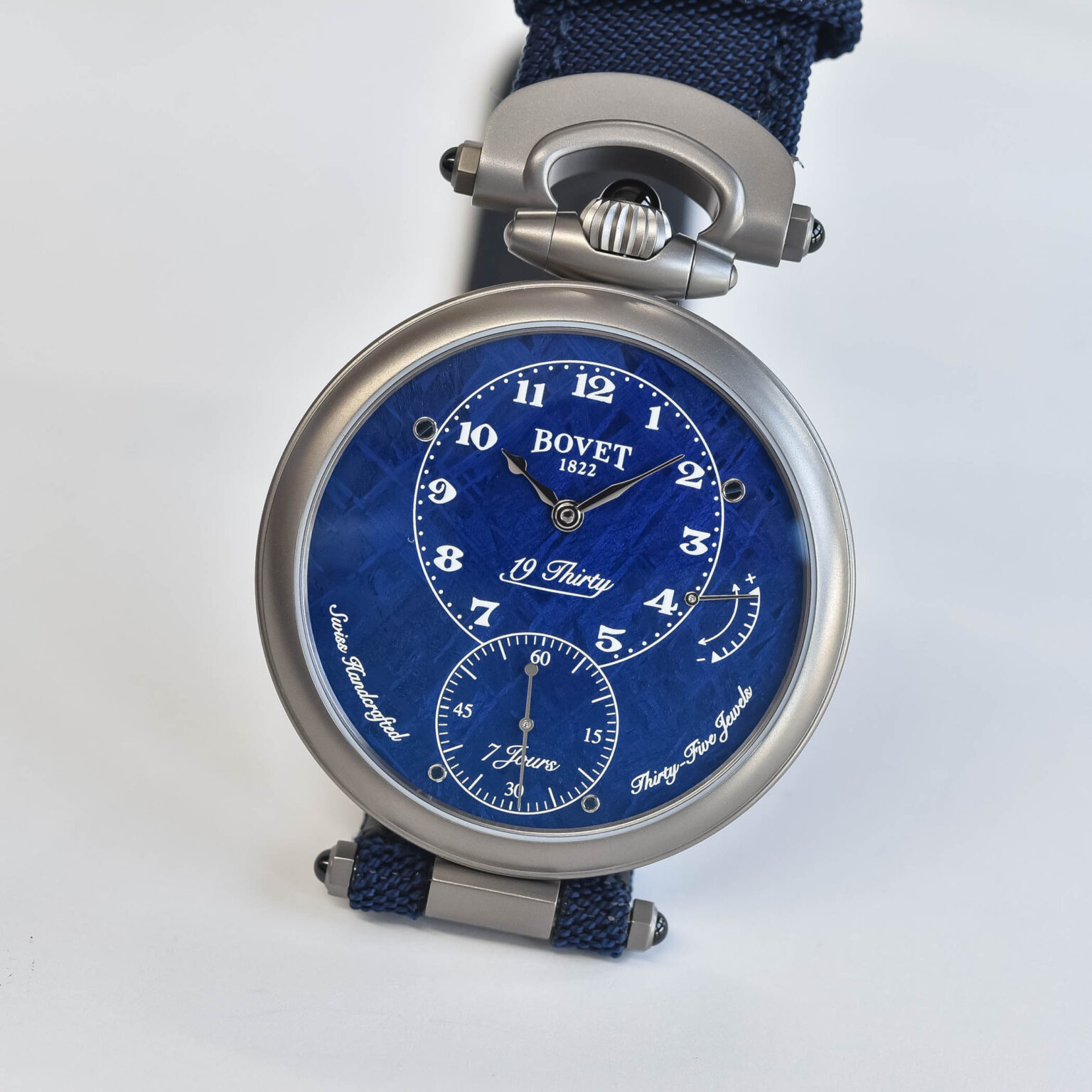 Introducing The Bovet 19Thirty Blue Meteorite & Titanium (Live Pics ...