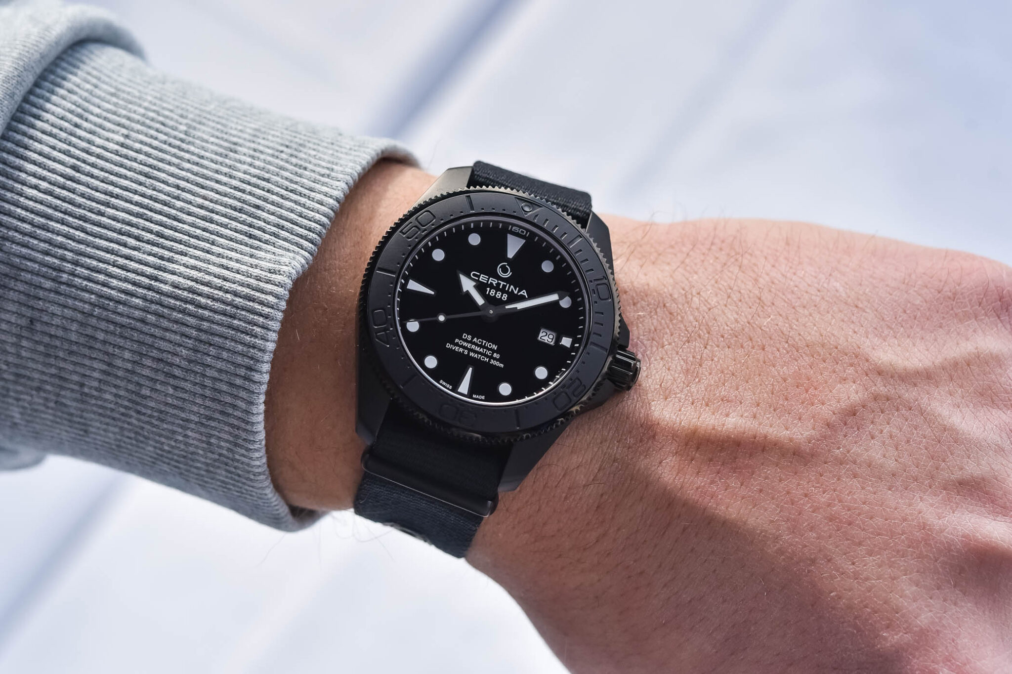 Introducing The All-Black Certina DS Action Diver 43mm (Live Pics & Price)