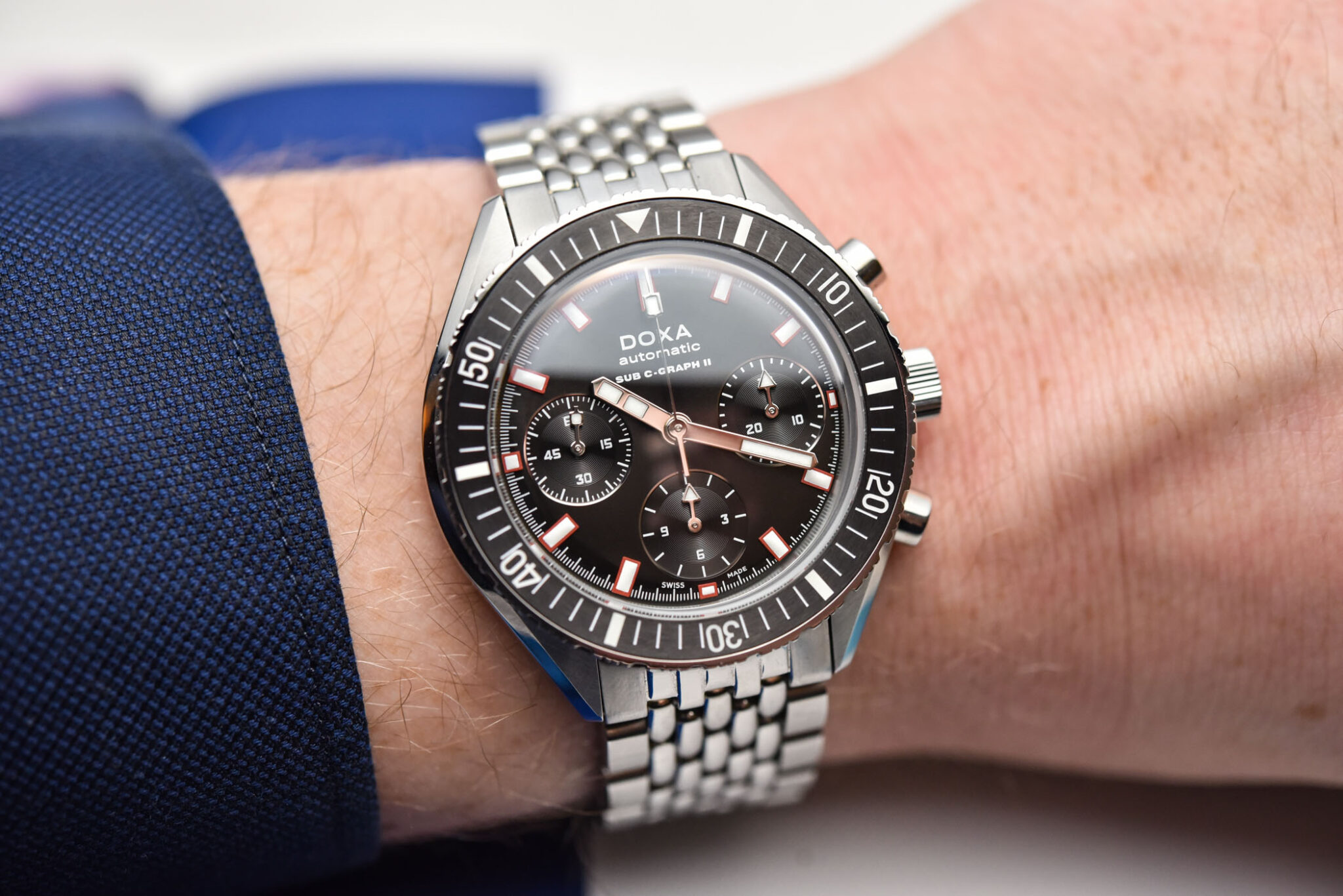 Video Review: The Doxa SUB 200 C-Graph II Dive Chronograph