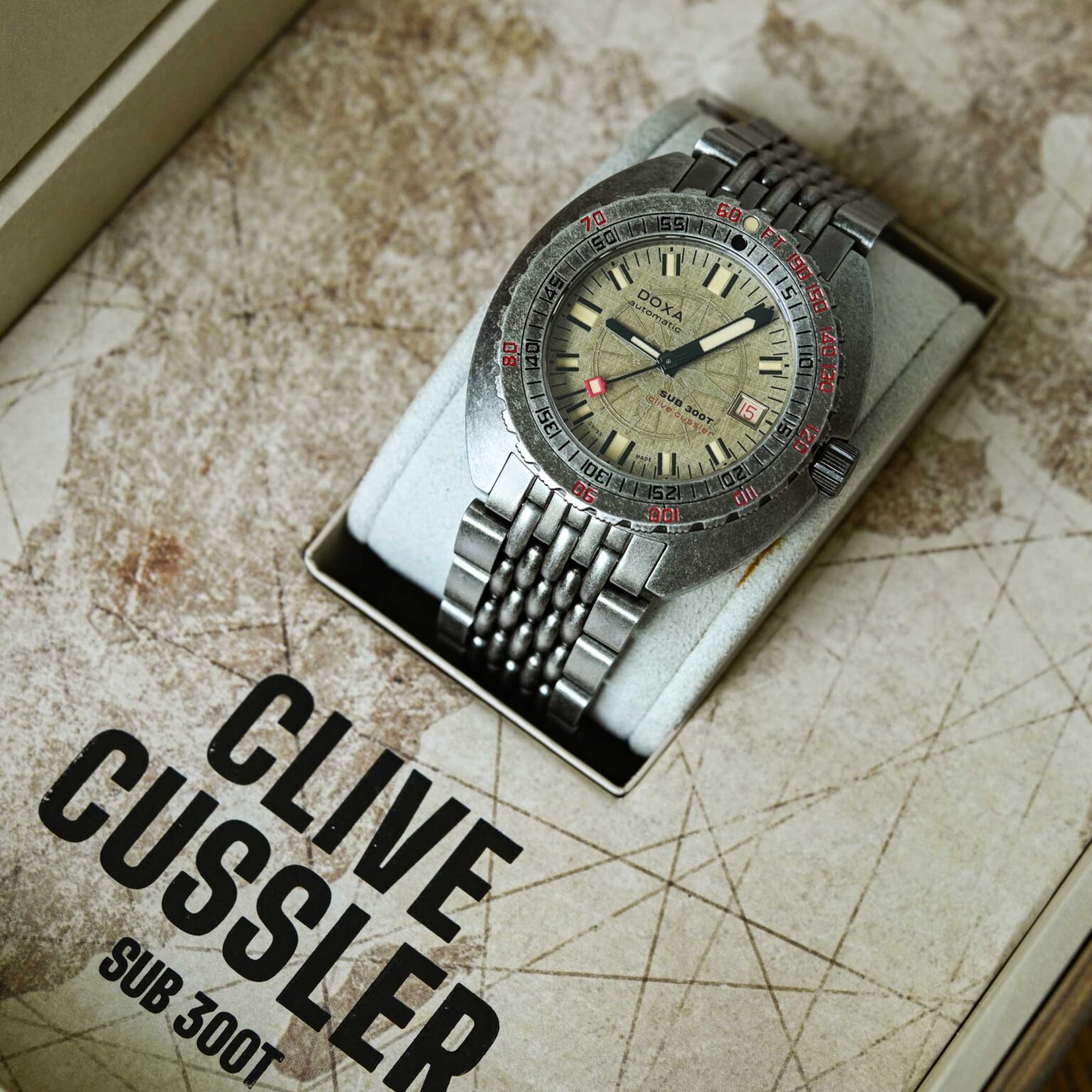 Introducing The Doxa SUB 300T Clive Cussler Edition (Live Pics & Price)