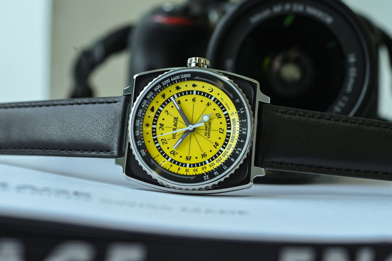 Hands-On: The Truly Novel Horage Lensman 2 Exposure Camera-Themed Watch