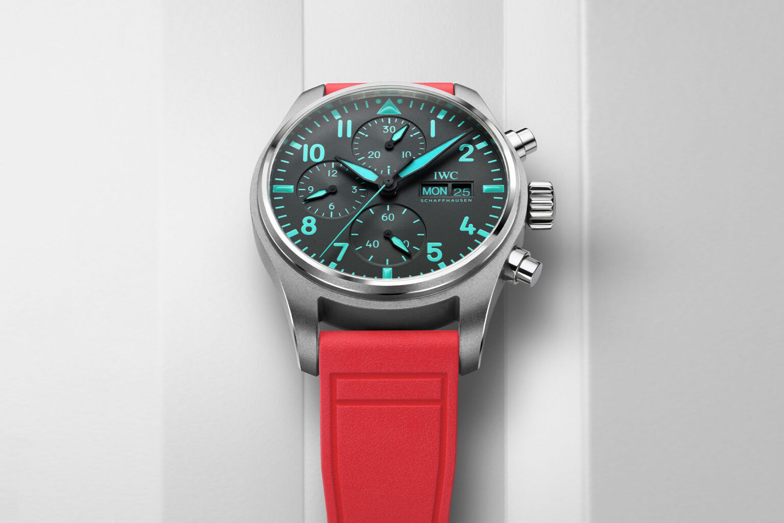 Introducing The Miami Pink IWC Pilot Chronograph 41 Mercedes-AMG Petronas