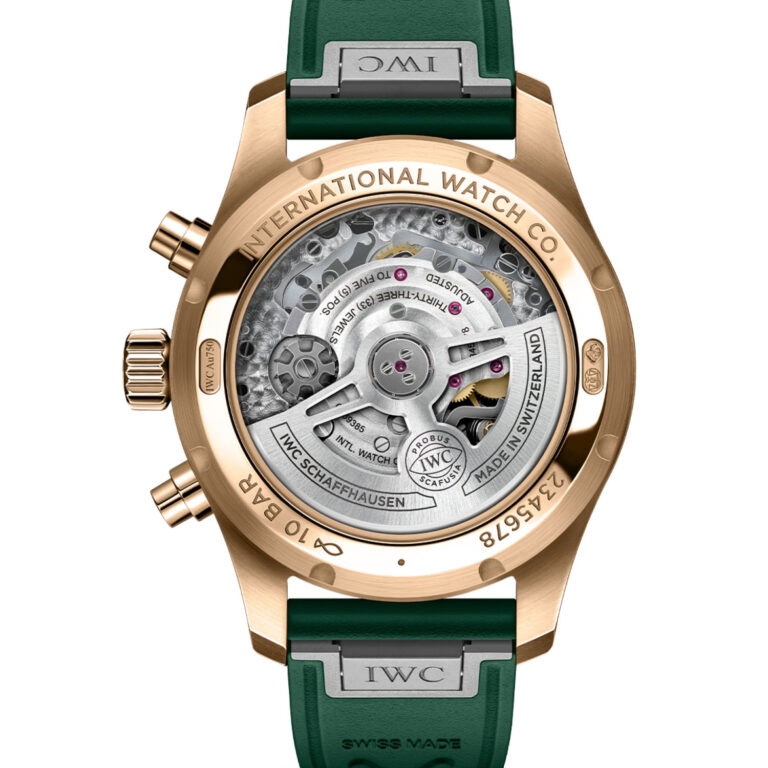 Introducing The IWC Pilot Chronograph 41 Gold & Green IW388110