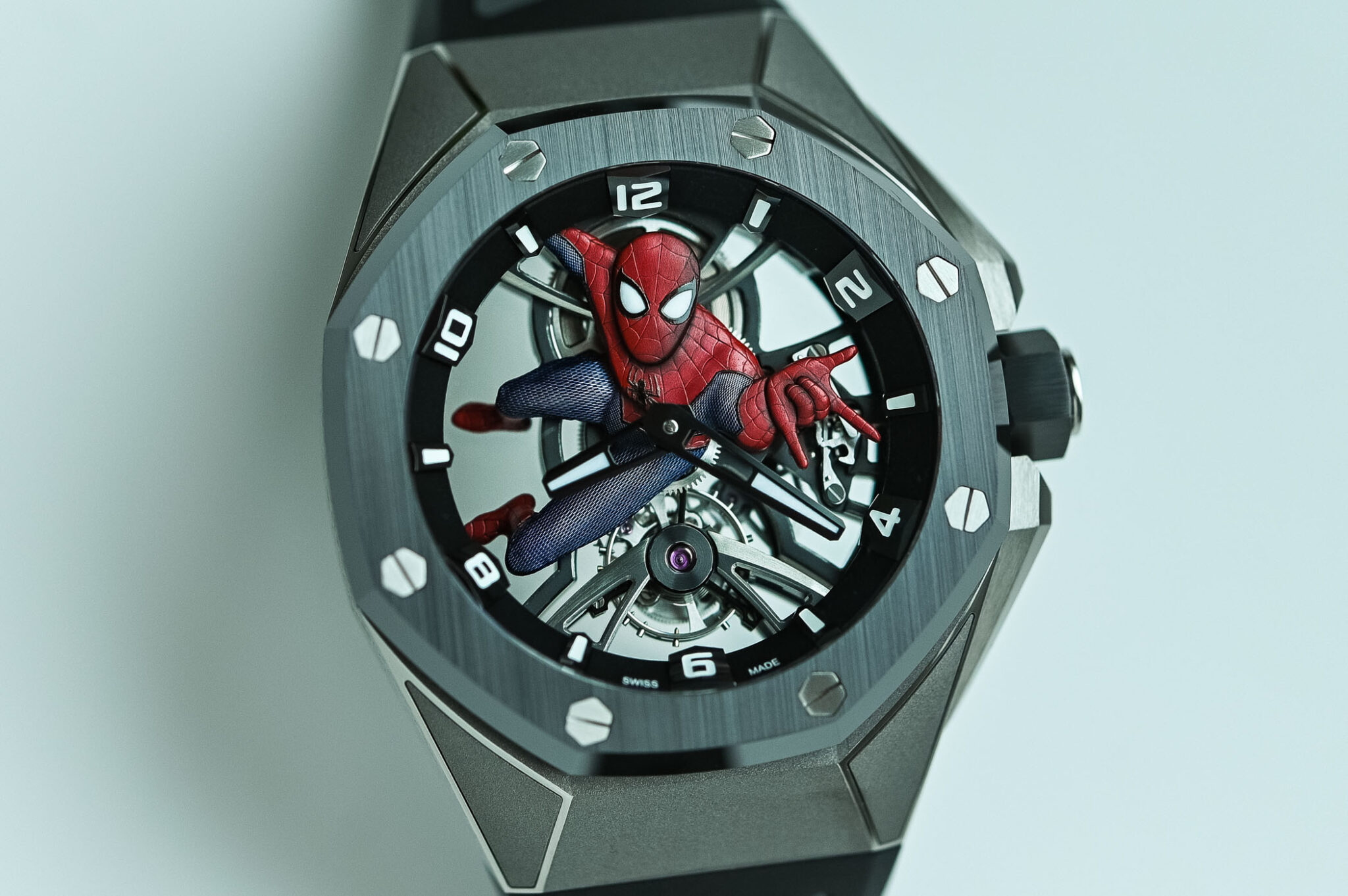 The Audemars Piguet Royal Oak Concept Tourbillon Spider-Man (Video ...