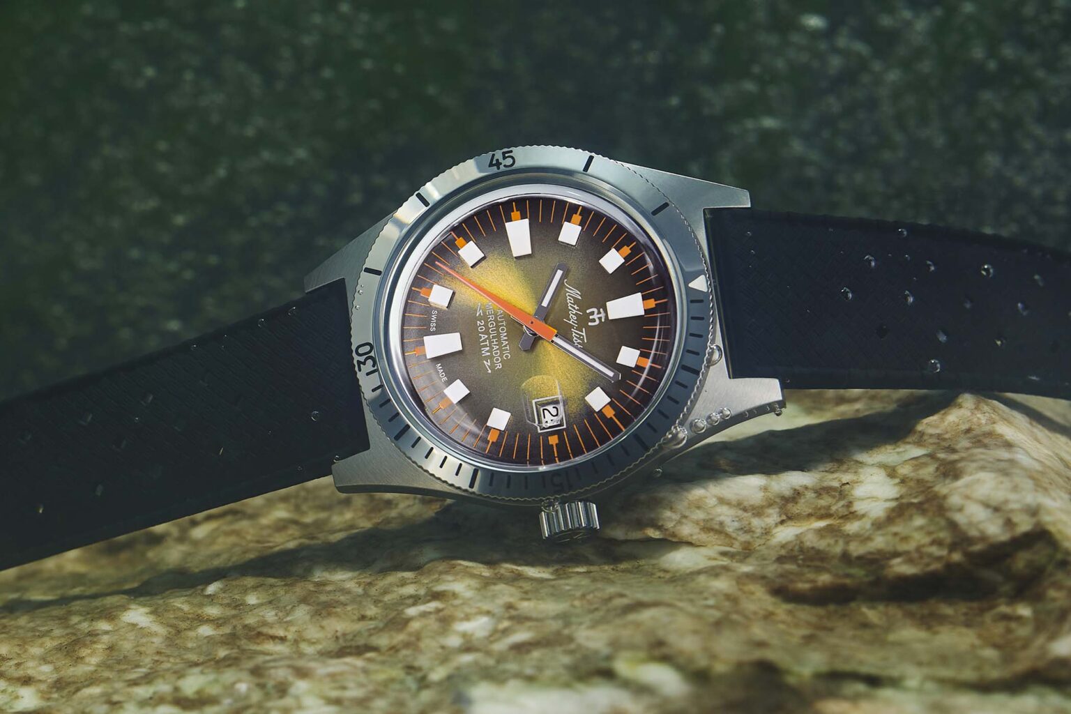 Introducing the Mathey-Tissot x Massena LAB Mergulhador Skin Diver