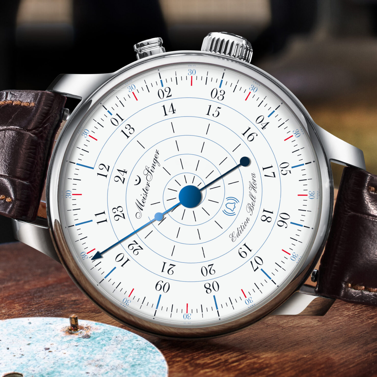 Introducing: The Limited MeisterSinger Bell Hora Enamel Edition