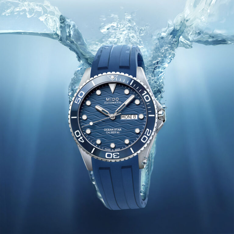 Introducing The Accessible All-Blue Mido Ocean Star 200C