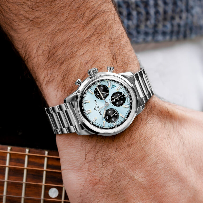 Introducing The Norqain Freedom 60 Chrono 40mm Ice Blue Limited Edition