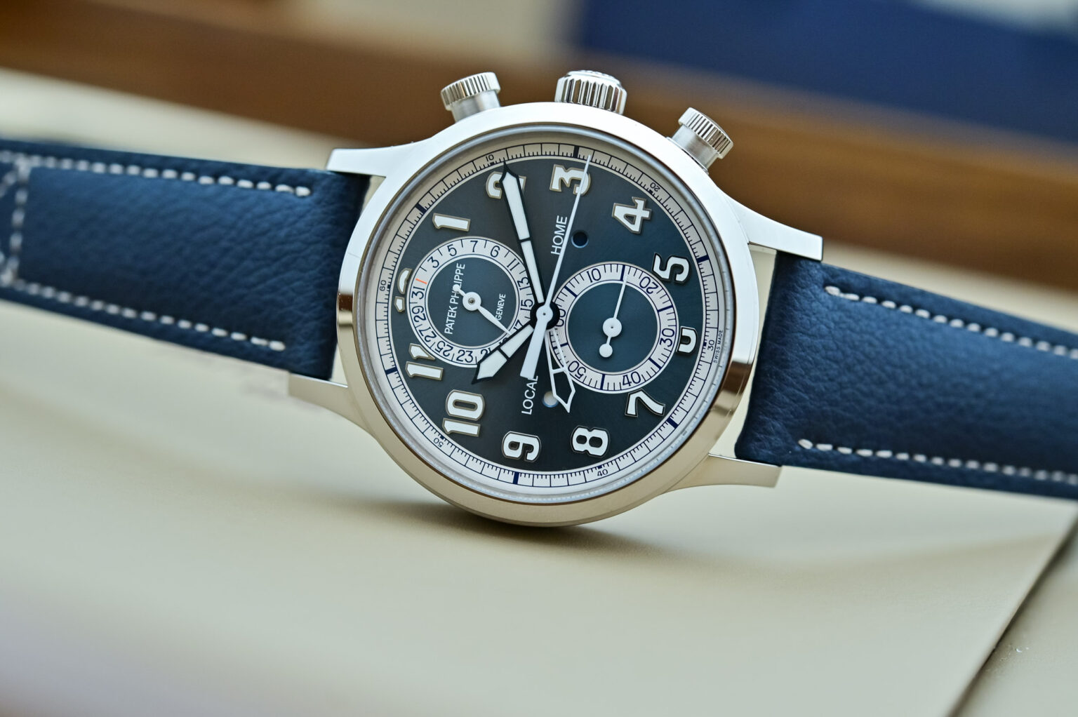 Hands-On: Patek Philippe Calatrava Pilot Travel Time Chronograph 5924G