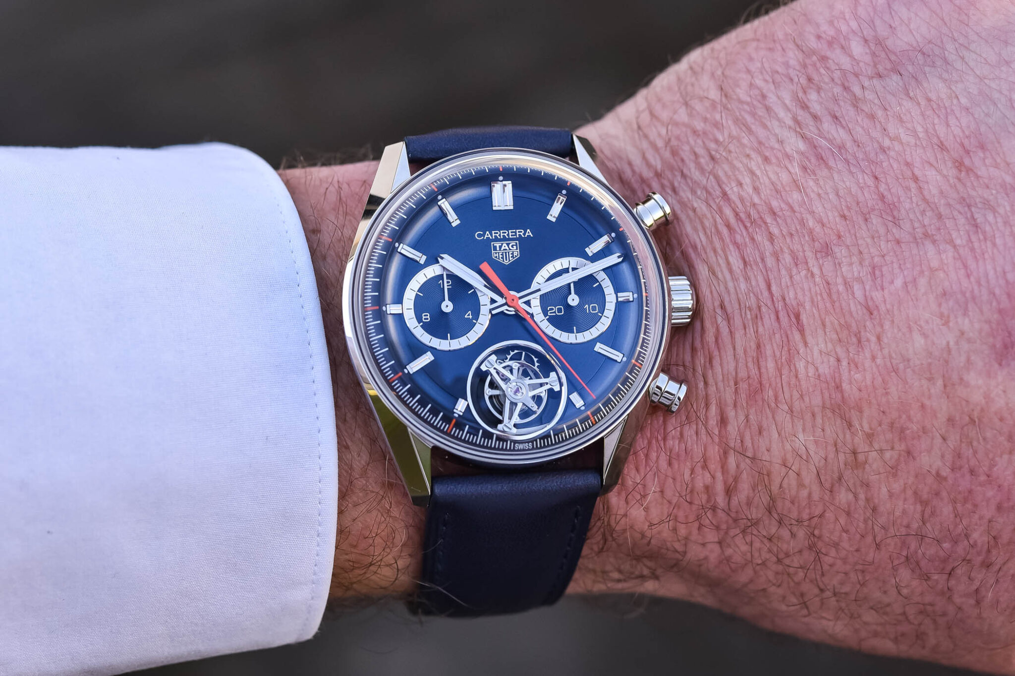 Hands-On: The TAG Heuer Carrera Chronograph Tourbillon Glassbox