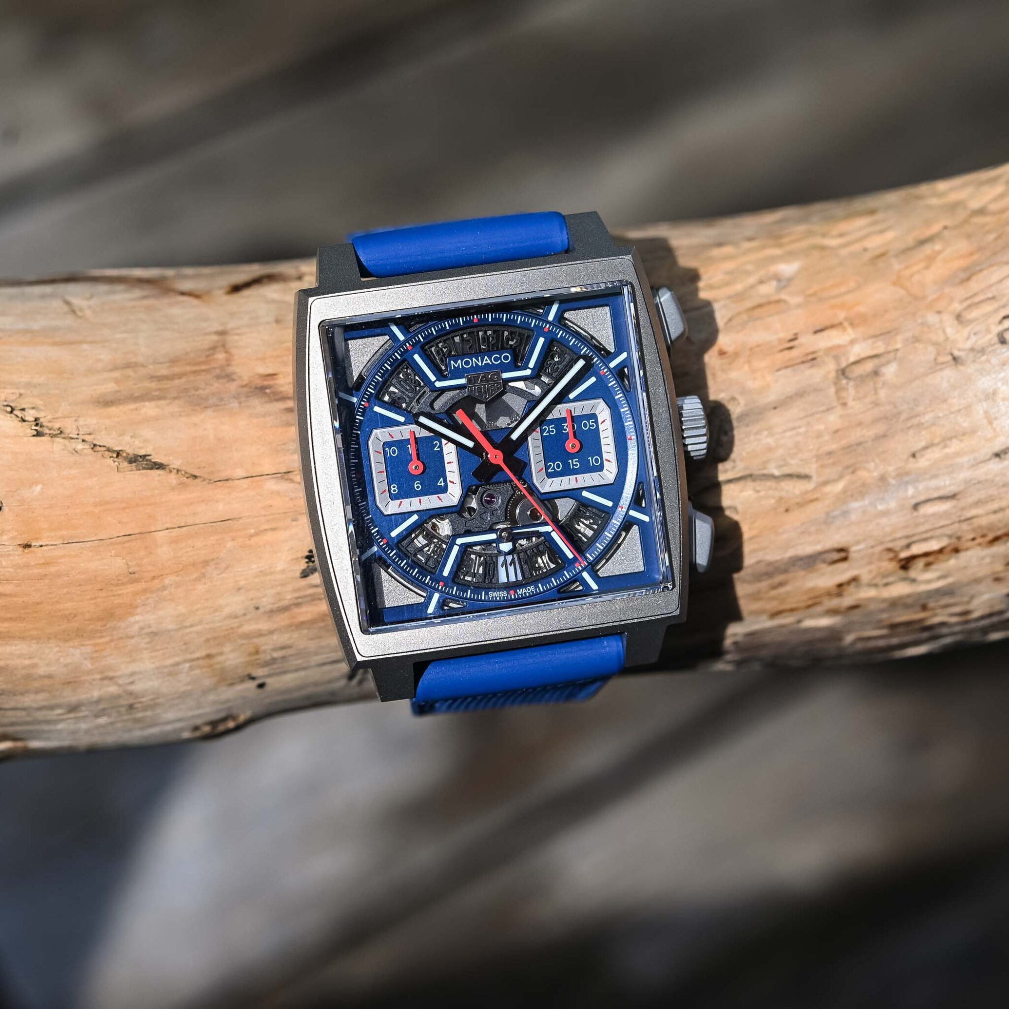 Introducing The New TAG Heuer Monaco Skeleton Chronograph (Live Pics ...