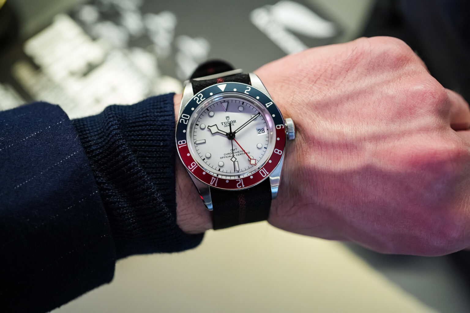 Hands-On: The "Albino-Like" Tudor Black Bay GMT Opaline Dial