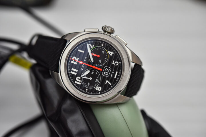 Hands-On: The Steel Zenith Pilot Big Date Flyback