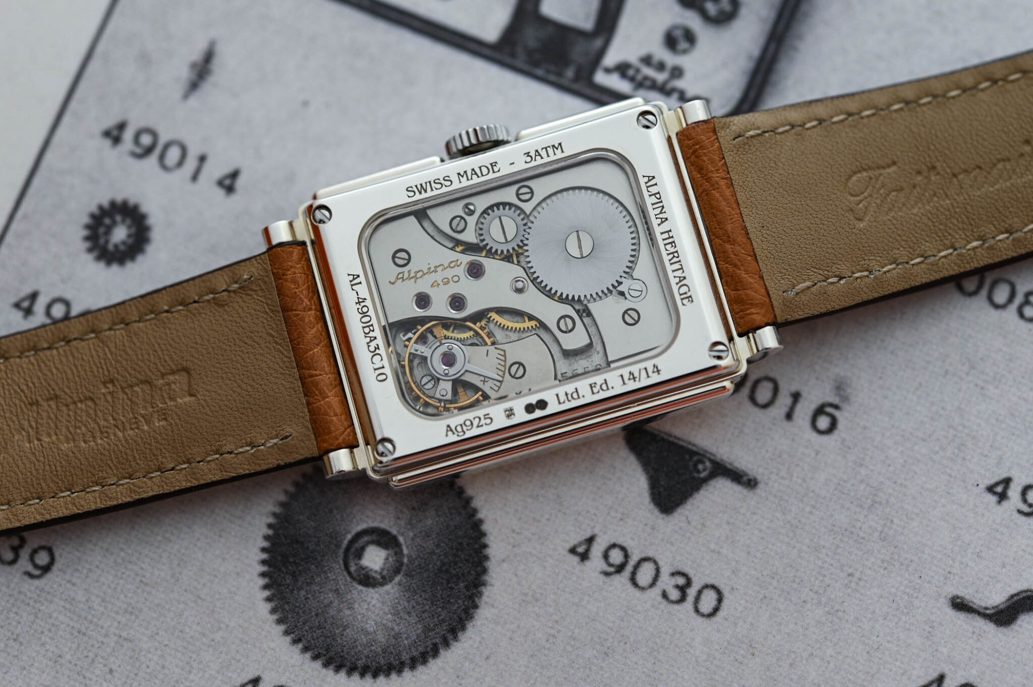 Introducing The Alpina Heritage Carrée Mechanical 140 Years, With NOS ...