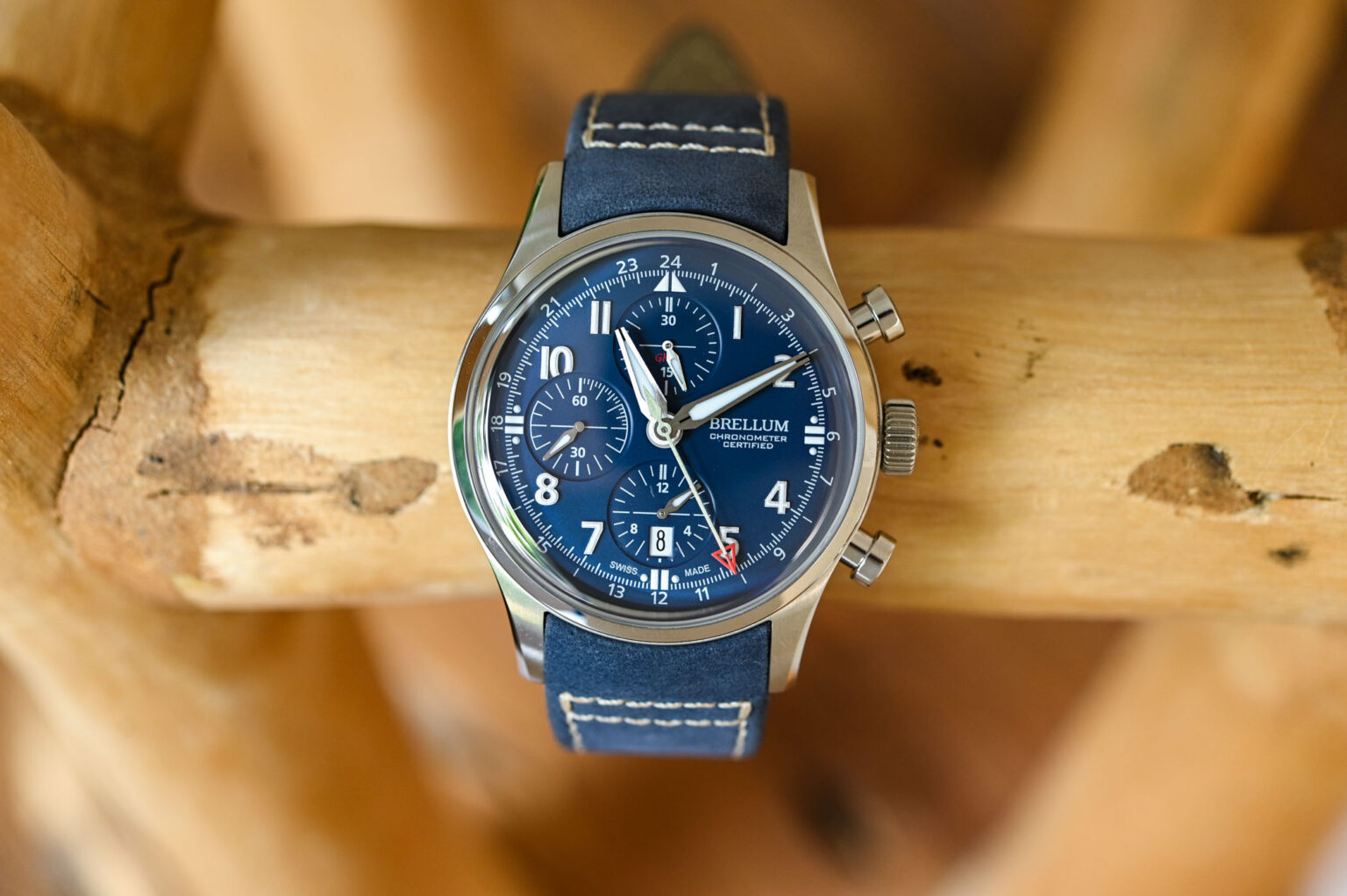 Introducing Brellum Pilot LE.2 GMT Chronometer (Live Pics & Price)