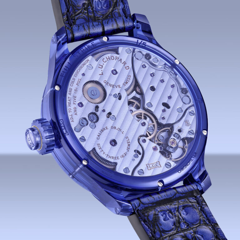 Introducing The Chopard L.U.C Full Strike In Blue Sapphire