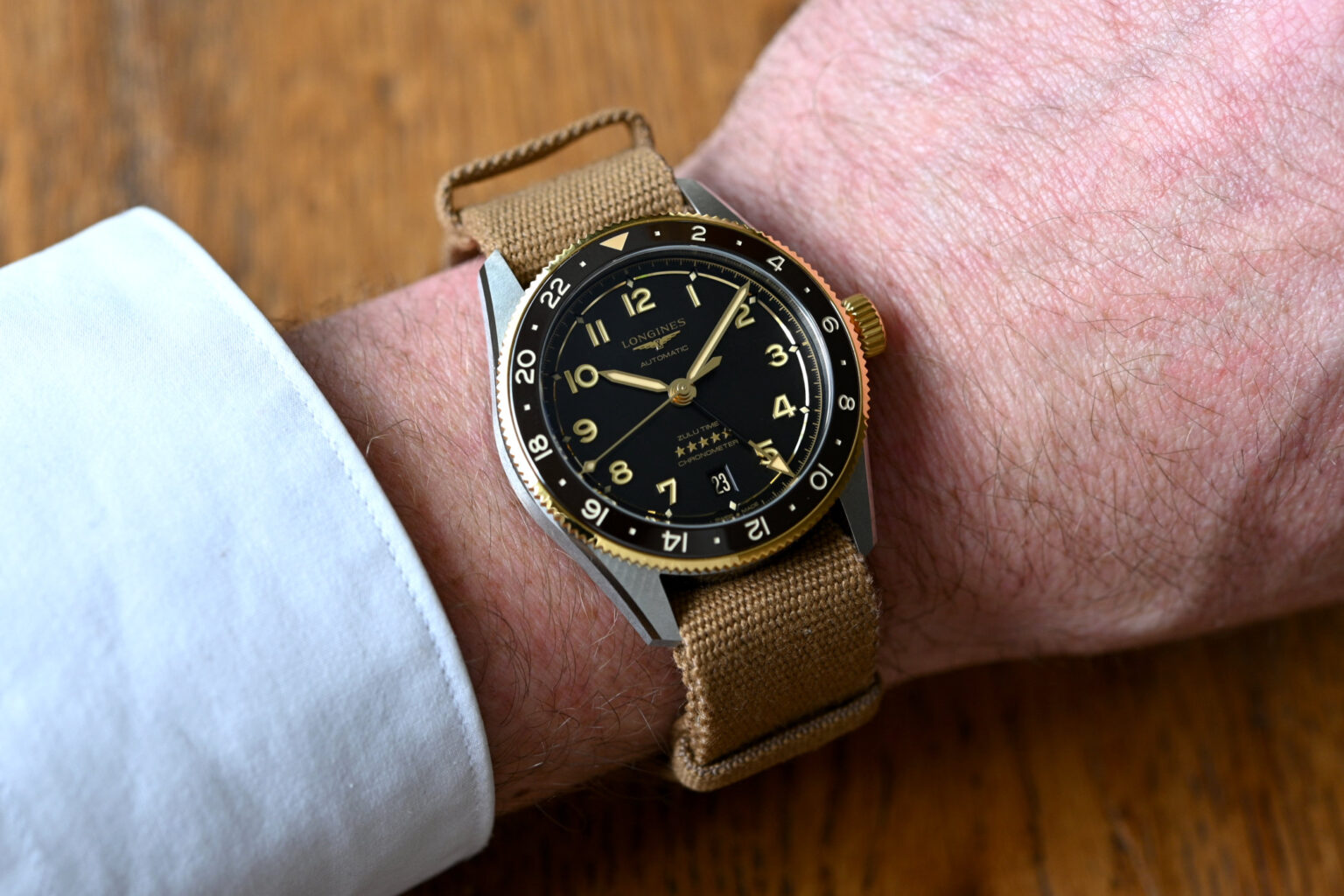 Introducing: The More Compact Longines Spirit Zulu Time 39mm (Live Pics)