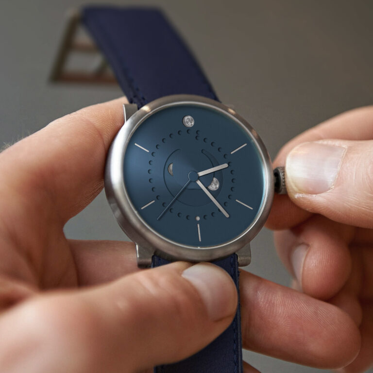 Introducing: The New Ochs & Junior Ochs Line Moon Phase Selene in 39mm ...