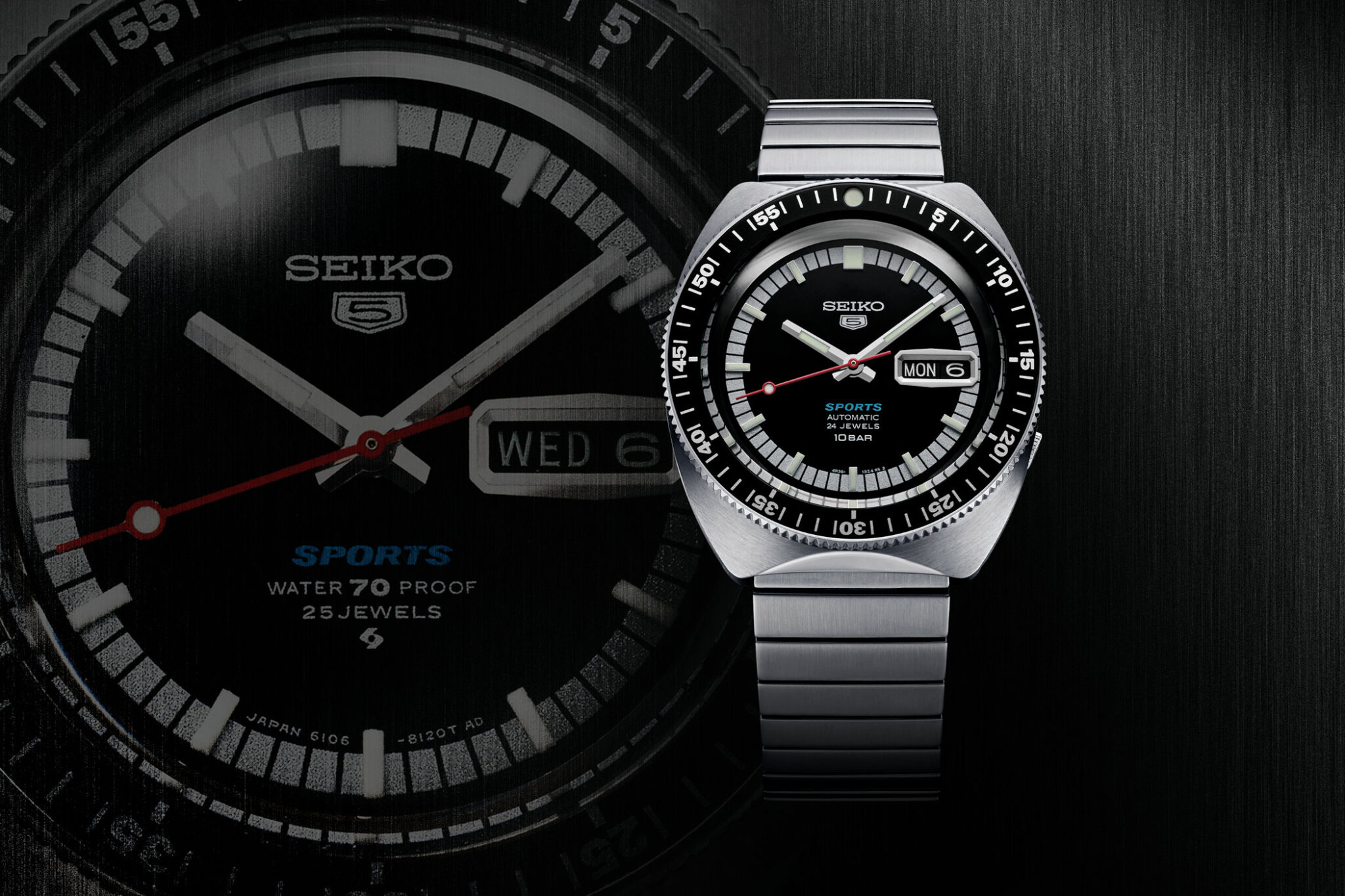 The Seiko 5 Sports 55th Anniversary Limited Edition (SRPK17) & Three ...
