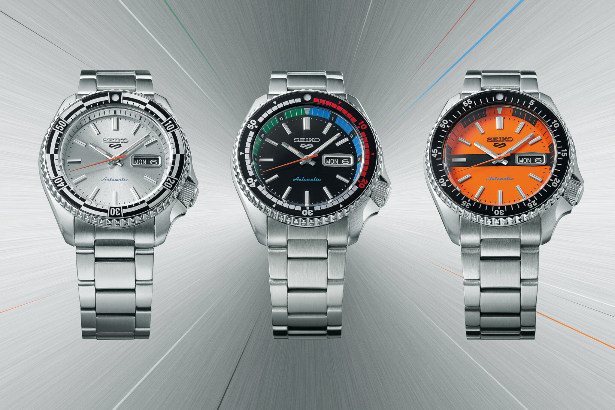 The Seiko 5 Sports 55th Anniversary Limited Edition (SRPK17) & Three ...