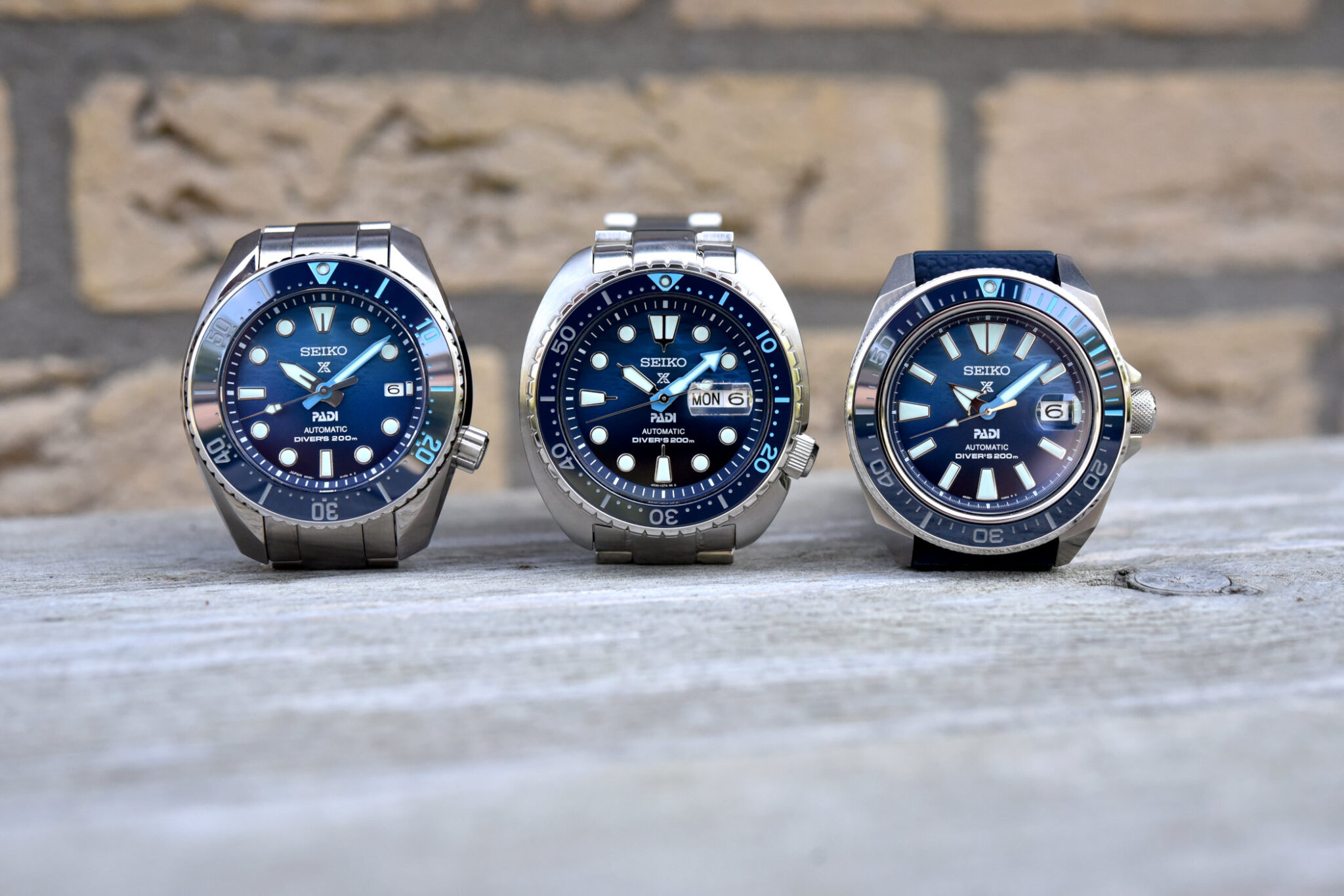 The Seiko Prospex PADI SRPK01, SRPJ93 & SPB375 Are Ready To Take The Plunge