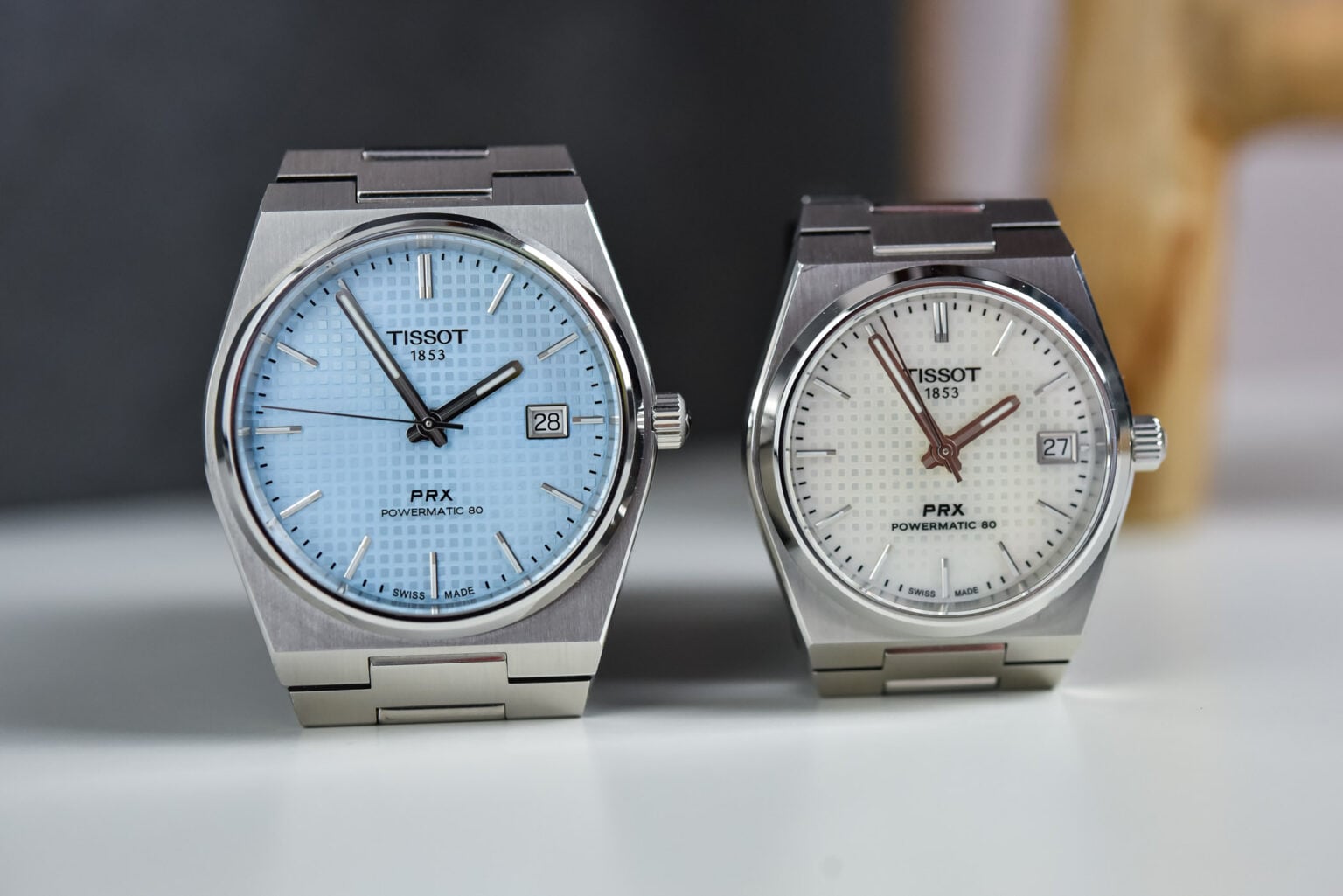 40mm or 35mm...? The Two Sizes Of The Tissot PRX Powermatic 80 Compared