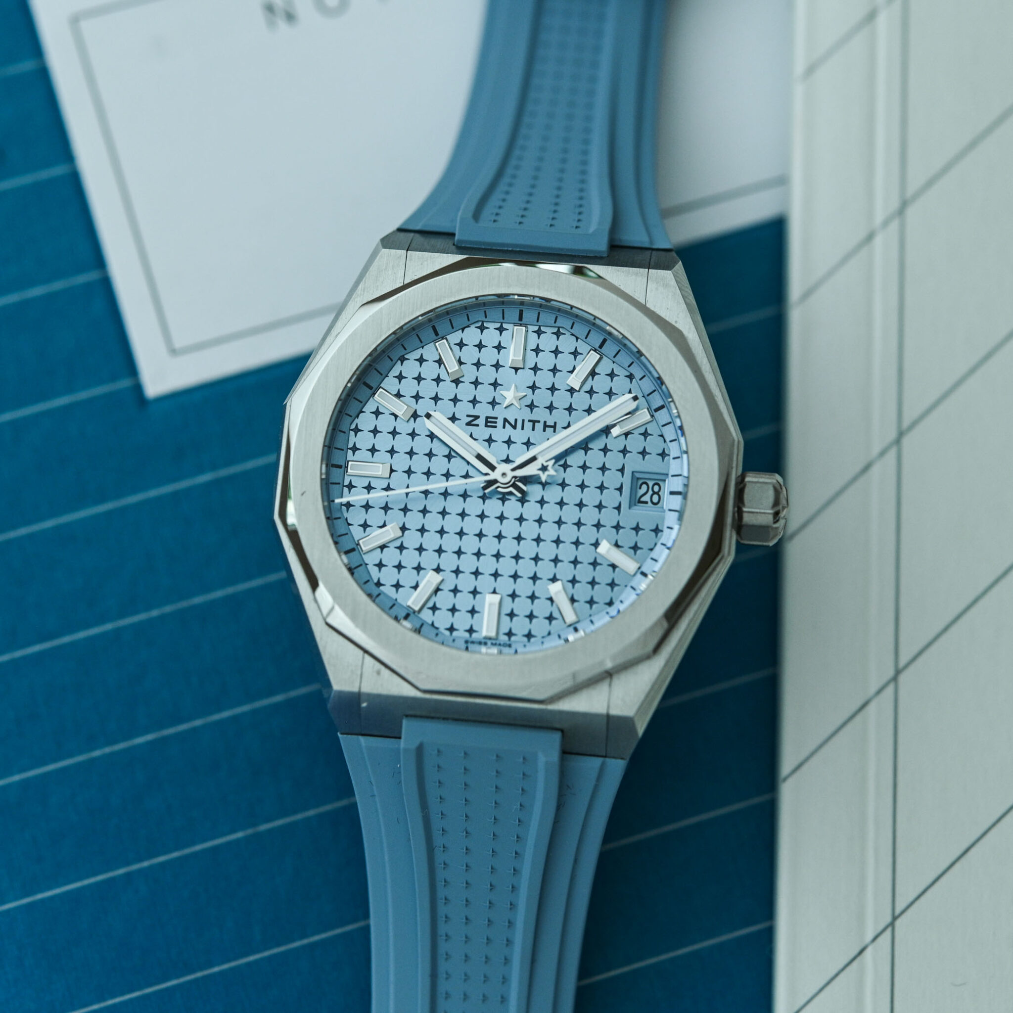 Hands on: The Refreshing Ice Blue Dials Of The Zenith Defy Skyline