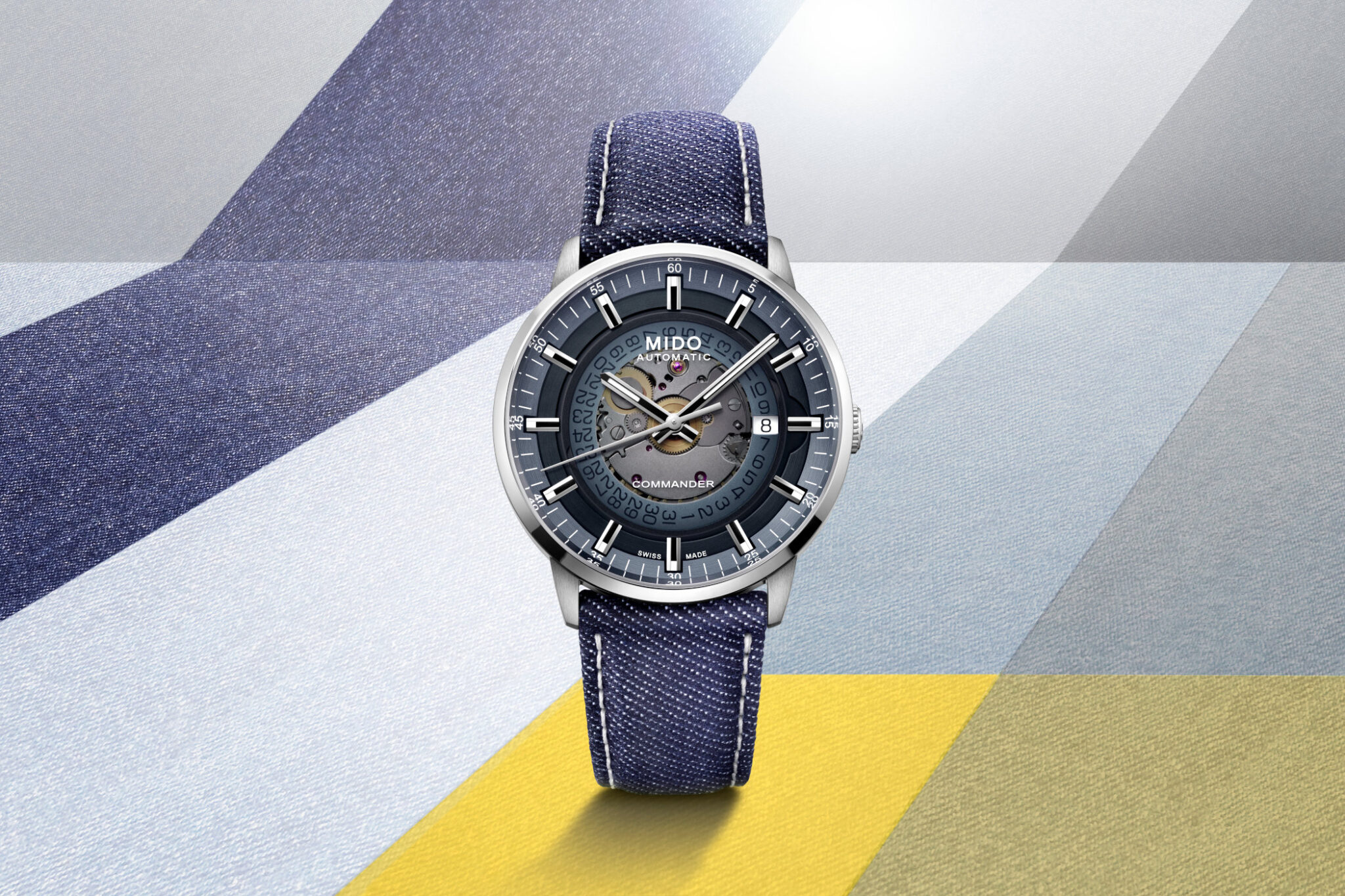 Introducing: The Nude Blue Mido Commander Gradient