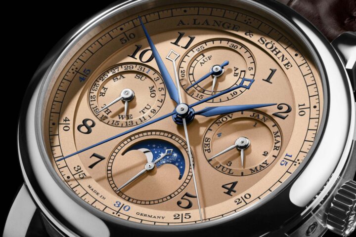 Introducing The A. Lange & Söhne 1815 Rattrapante Perpetual Calendar Limited Edition With Pink ...