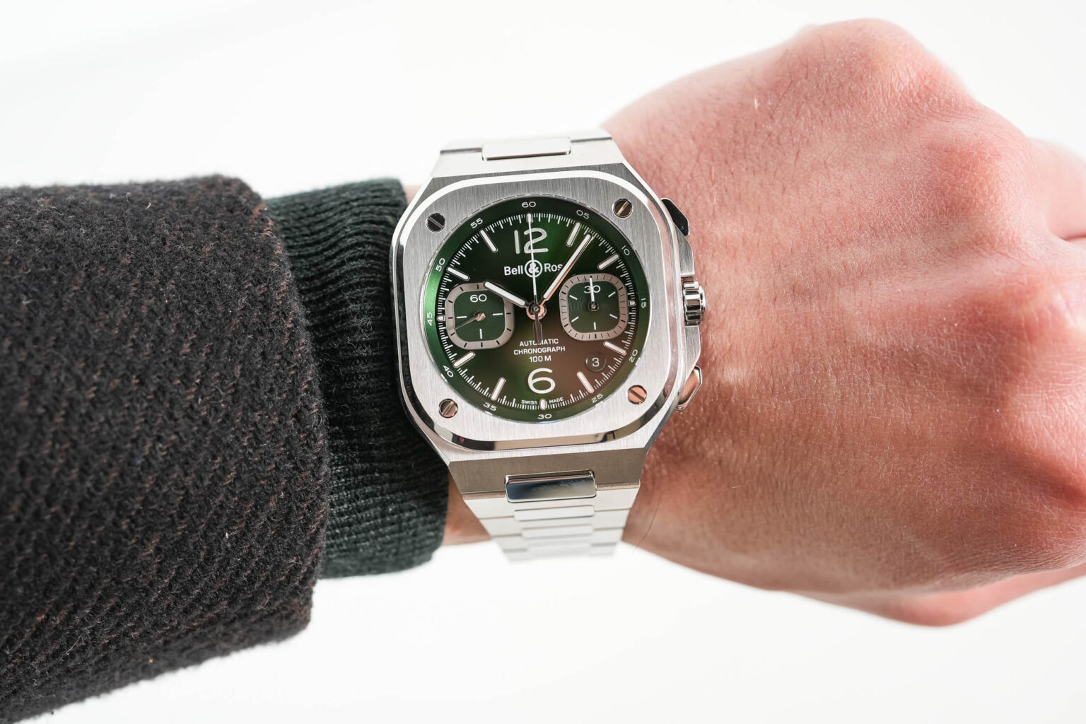 Introducing The Bell & Ross BR 05 Chrono Green Steel (Live Pics & Price)