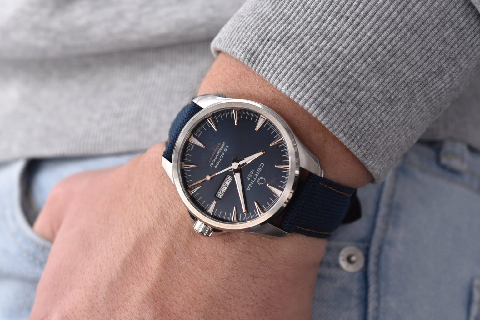 Hands on: The Elegant & Pragmatic Certina DS Action Day-Date In Blue
