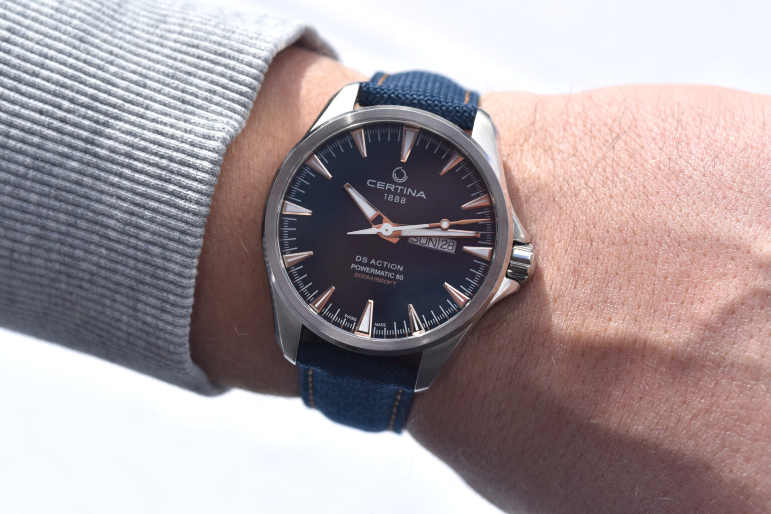 Hands on: The Elegant & Pragmatic Certina DS Action Day-Date In Blue