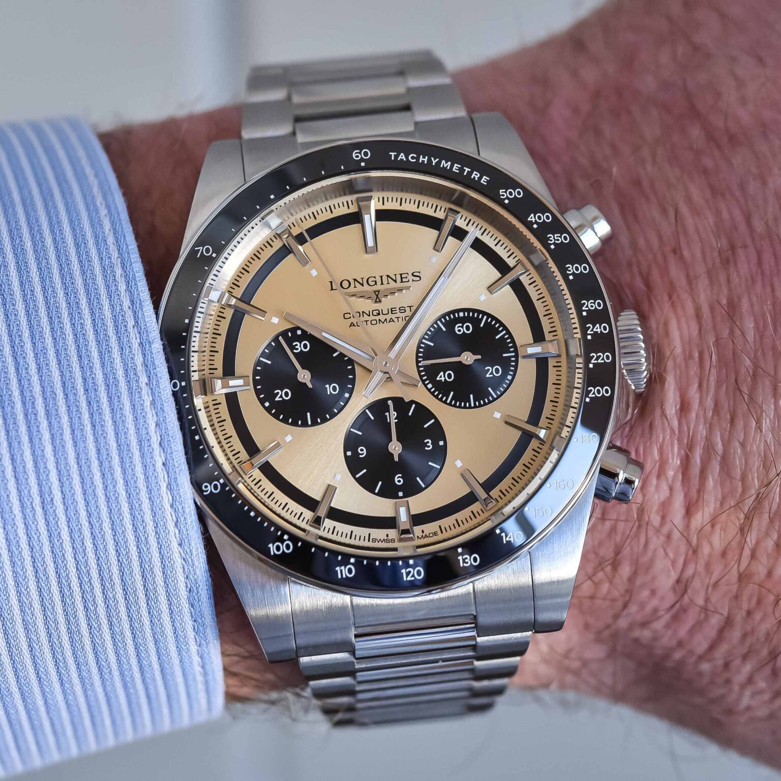 Hands-On: The New Longines Conquest 2023 Chronograph