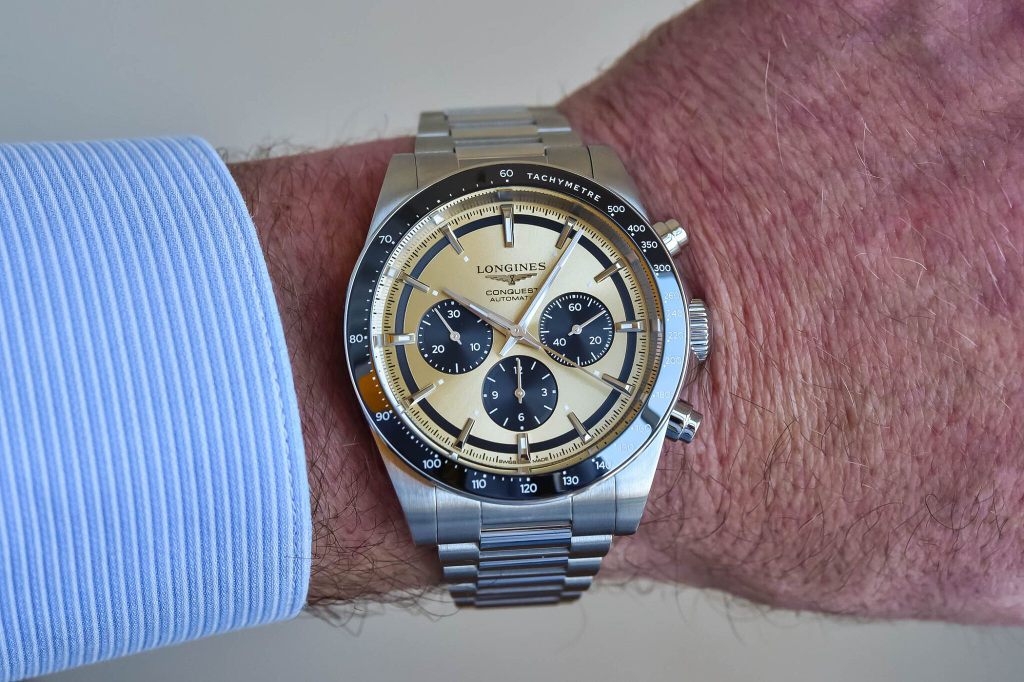 Hands-On: The New Longines Conquest 2023 Chronograph