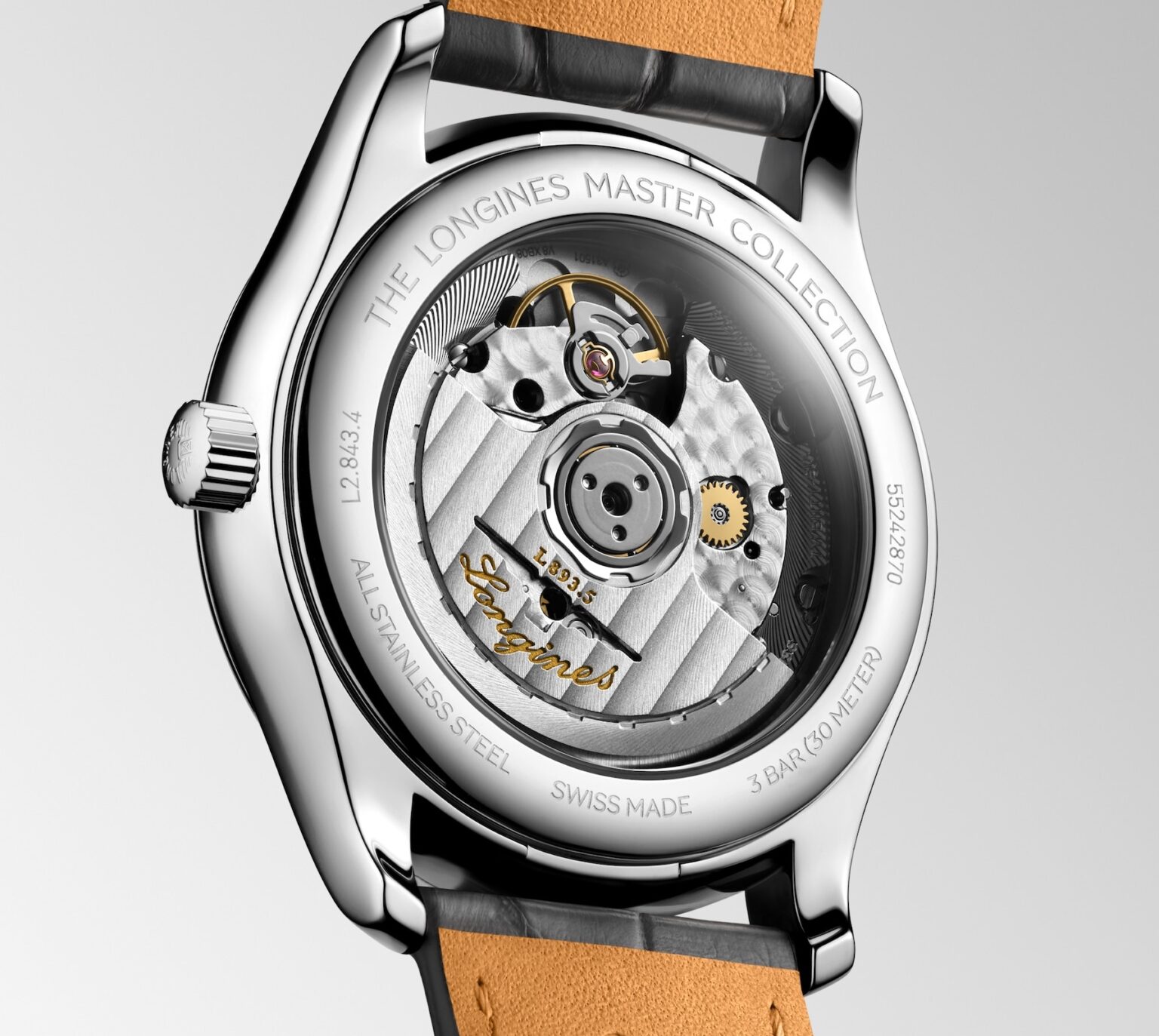 Introducing The Longines Master Small Seconds 38.5mm With Salmon ...