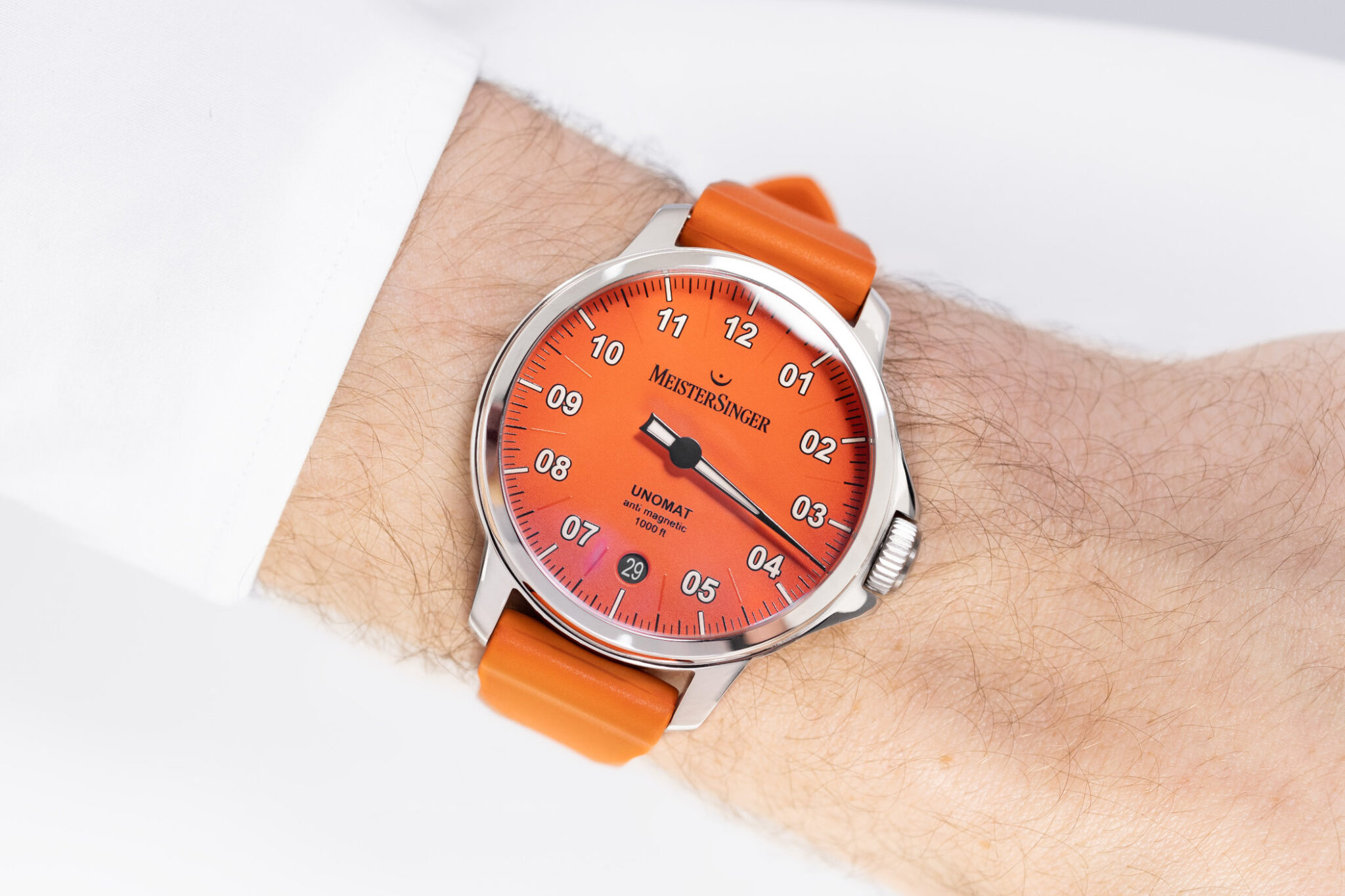 Introducing: The Vibrant MeisterSinger Unomat Bright Orange Limited Edition