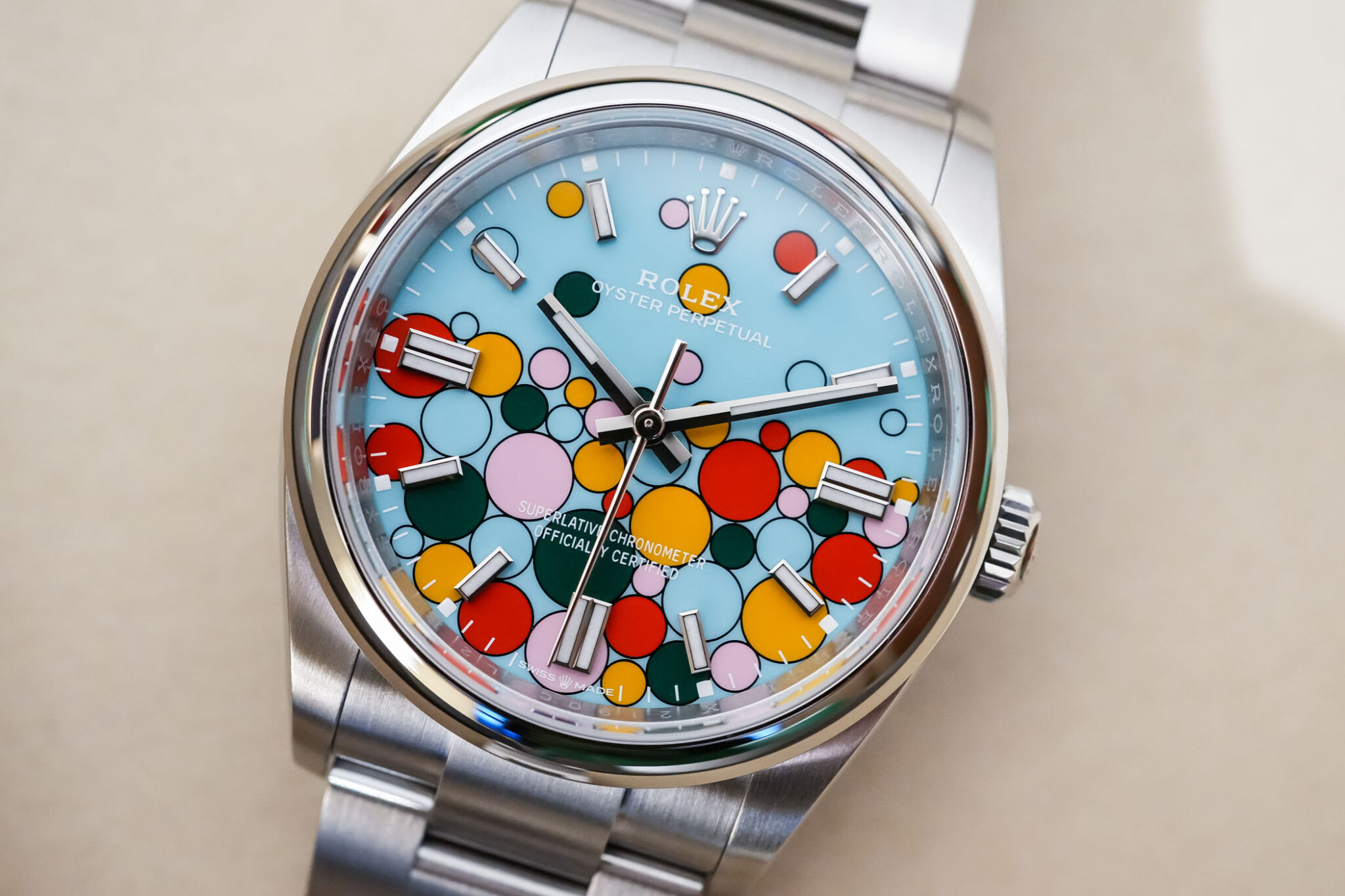 Hands-On: The Rolex Oyster Perpetual Celebration Dial, Sacrilege or ...
