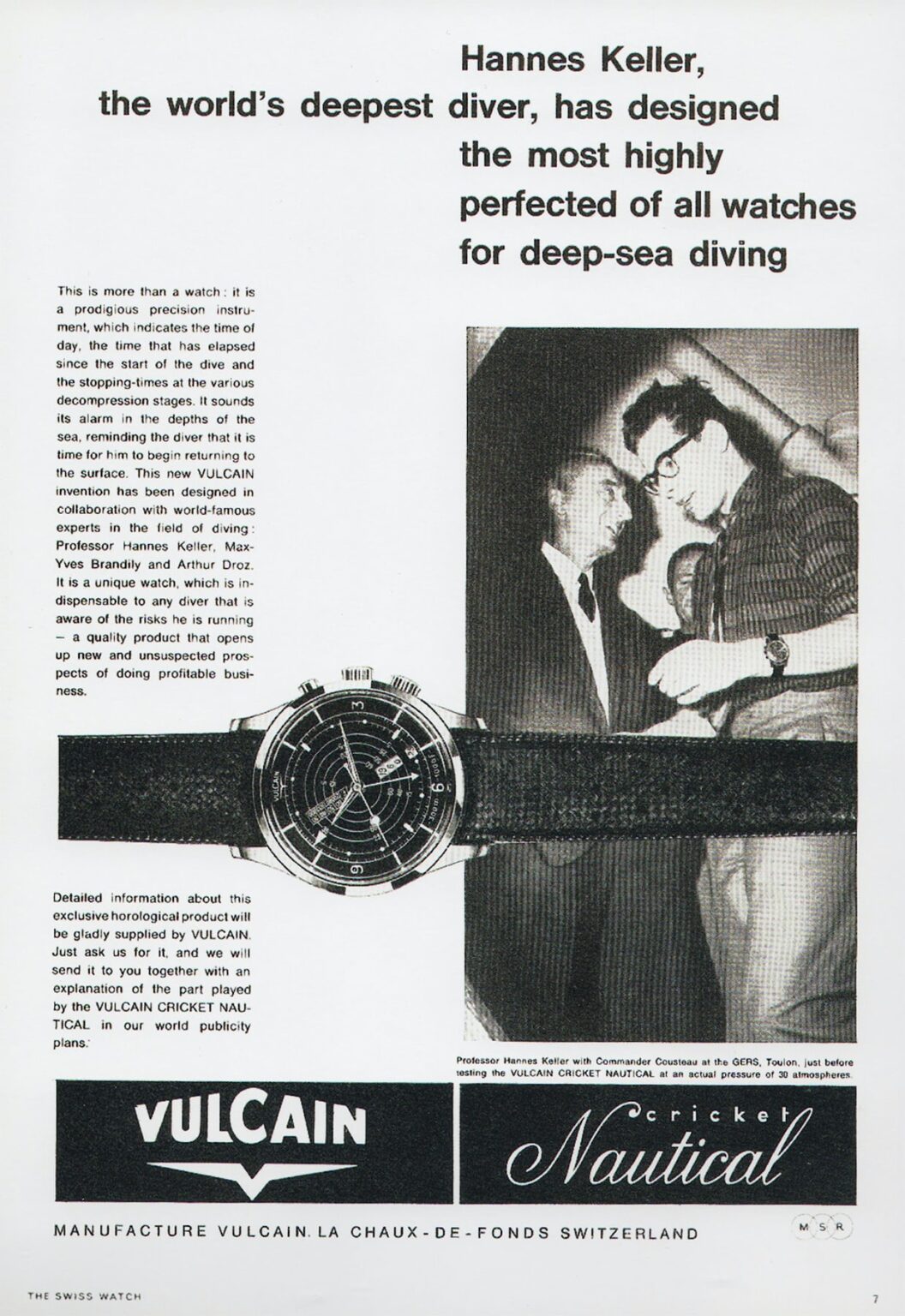 Introducing The New, Vintage-Inspired Vulcain Cricket Nautical Alarm ...