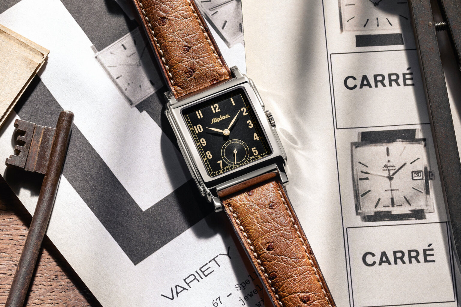 The Alpina Heritage Carrée Automatic 140 Years, Now Part of The ...